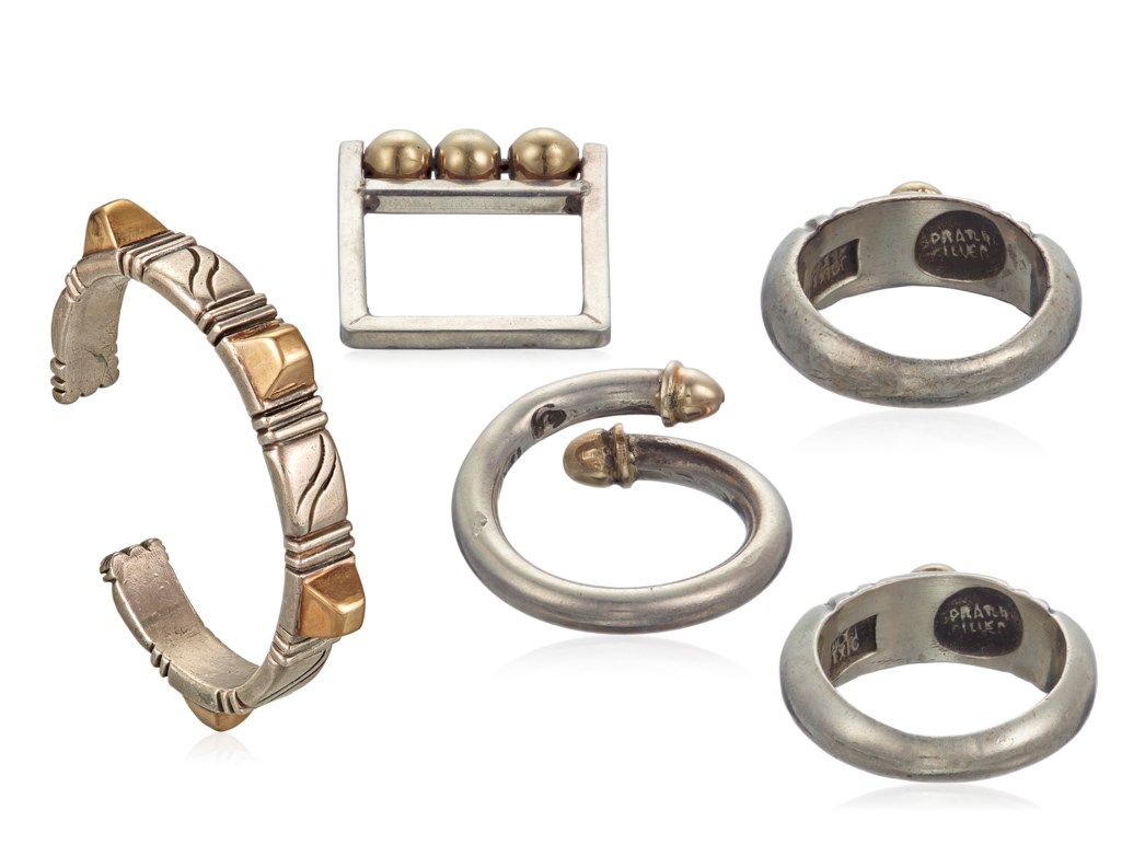 WILLIAM SPRATLING GROUP OF SILVER AND GOLD JEWELRY, | Christie’s