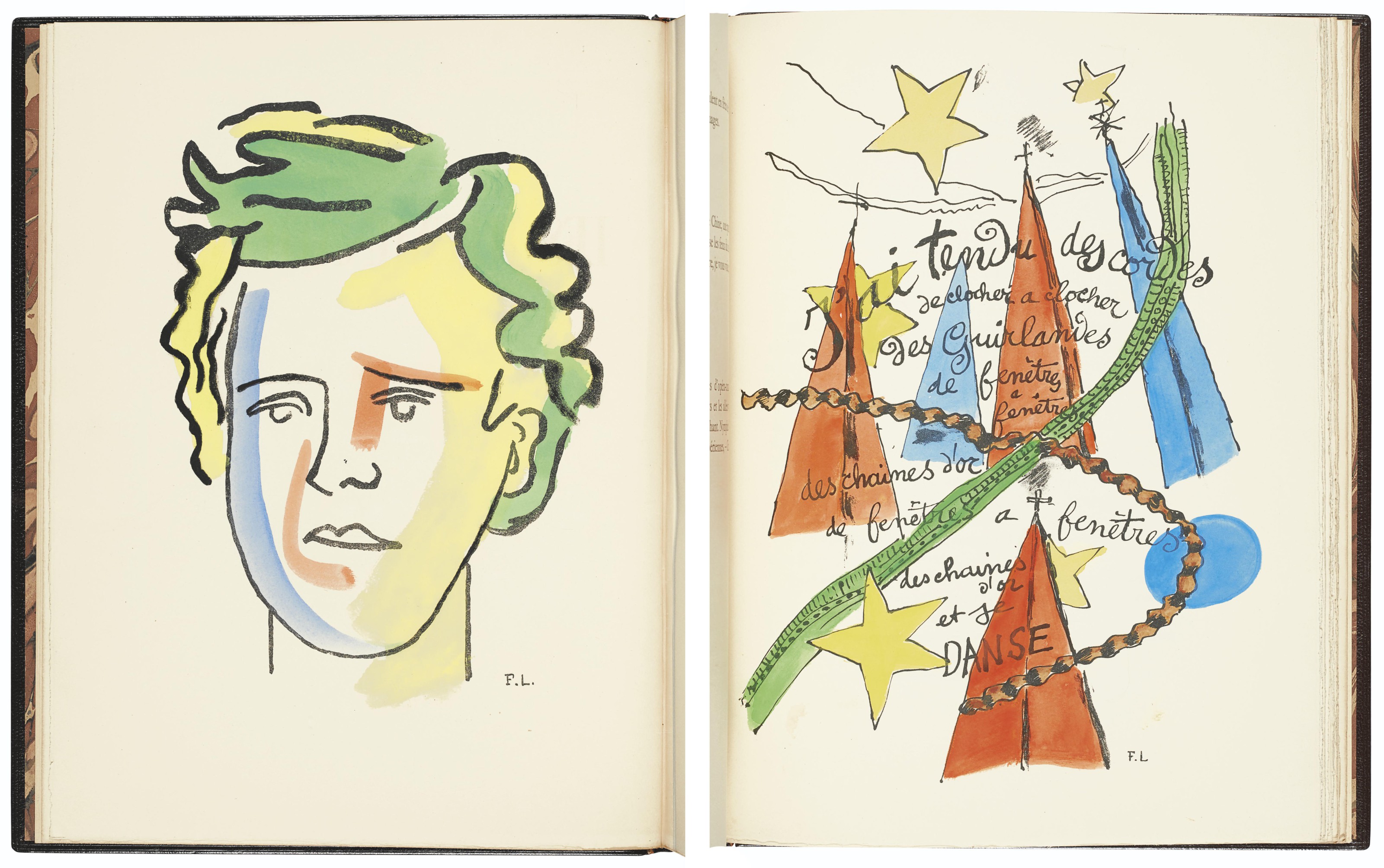 FERNAND LÉGER (1881-1955), Arthur Rimbaud, Les Illuminations ...