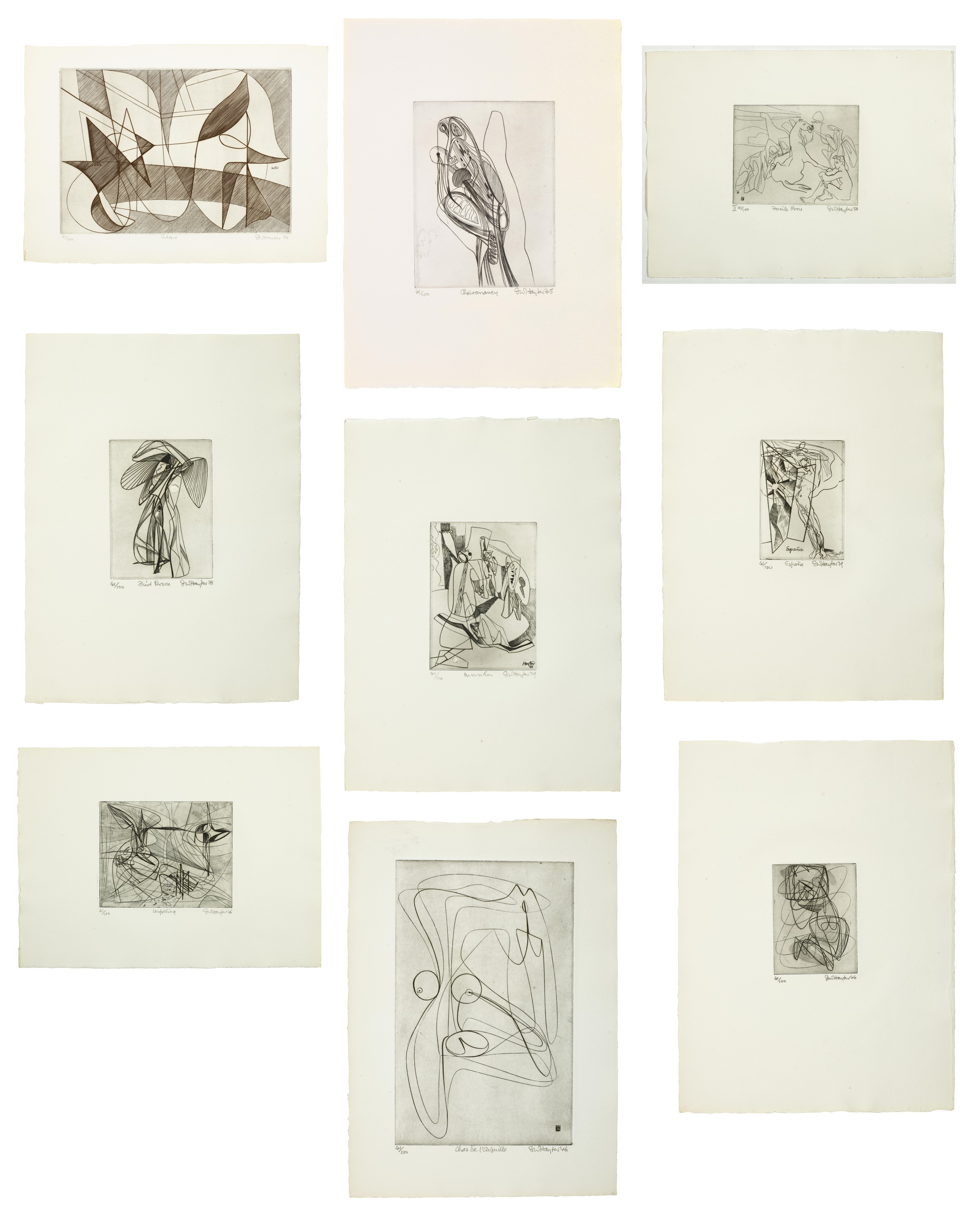 STANLEY WILLIAM HAYTER (1901-1988), Nine Engravings | Christie’s