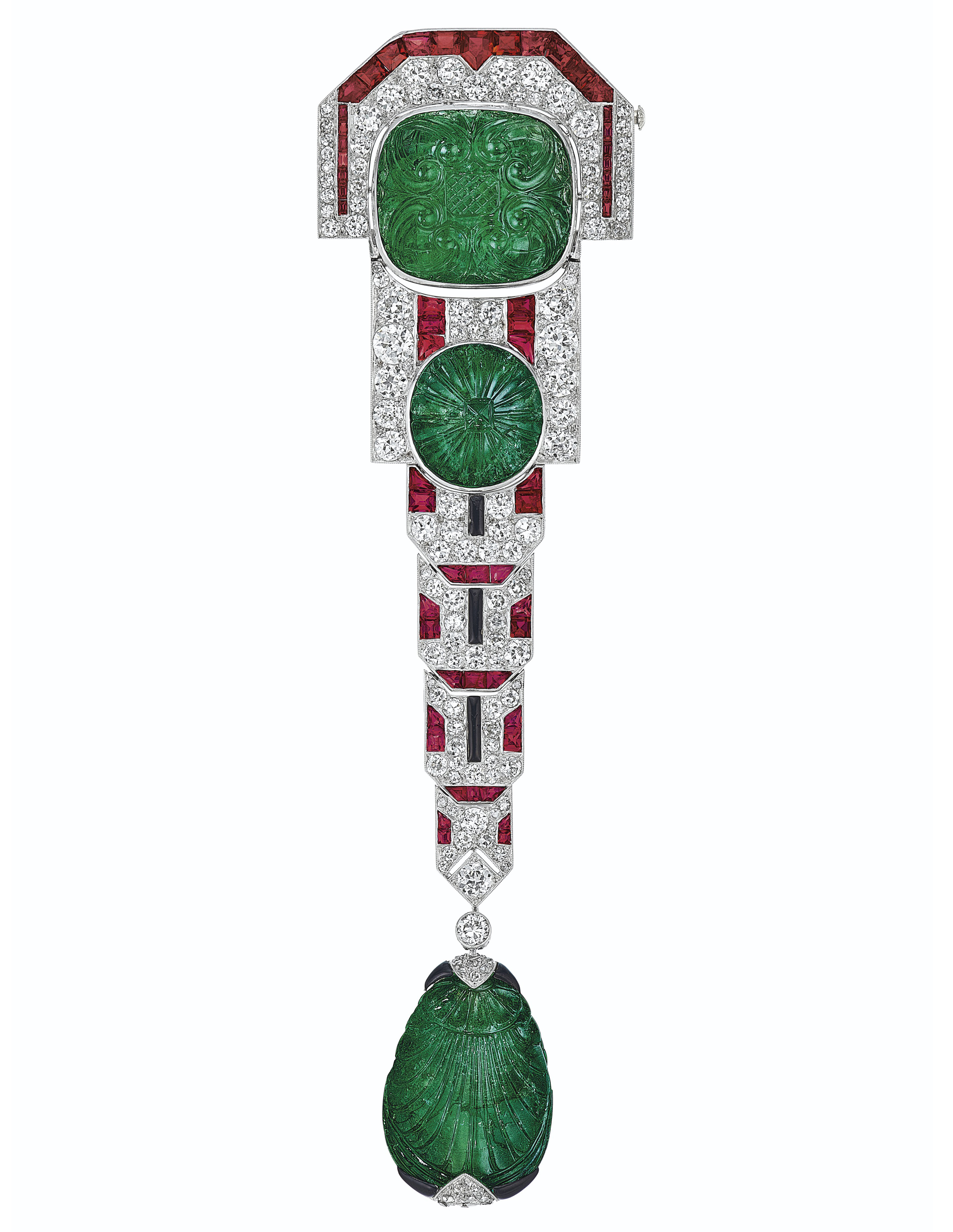 ART NOUVEAU ENAMEL AND HORN TIARA, RENÉ LALIQUE | Christie's