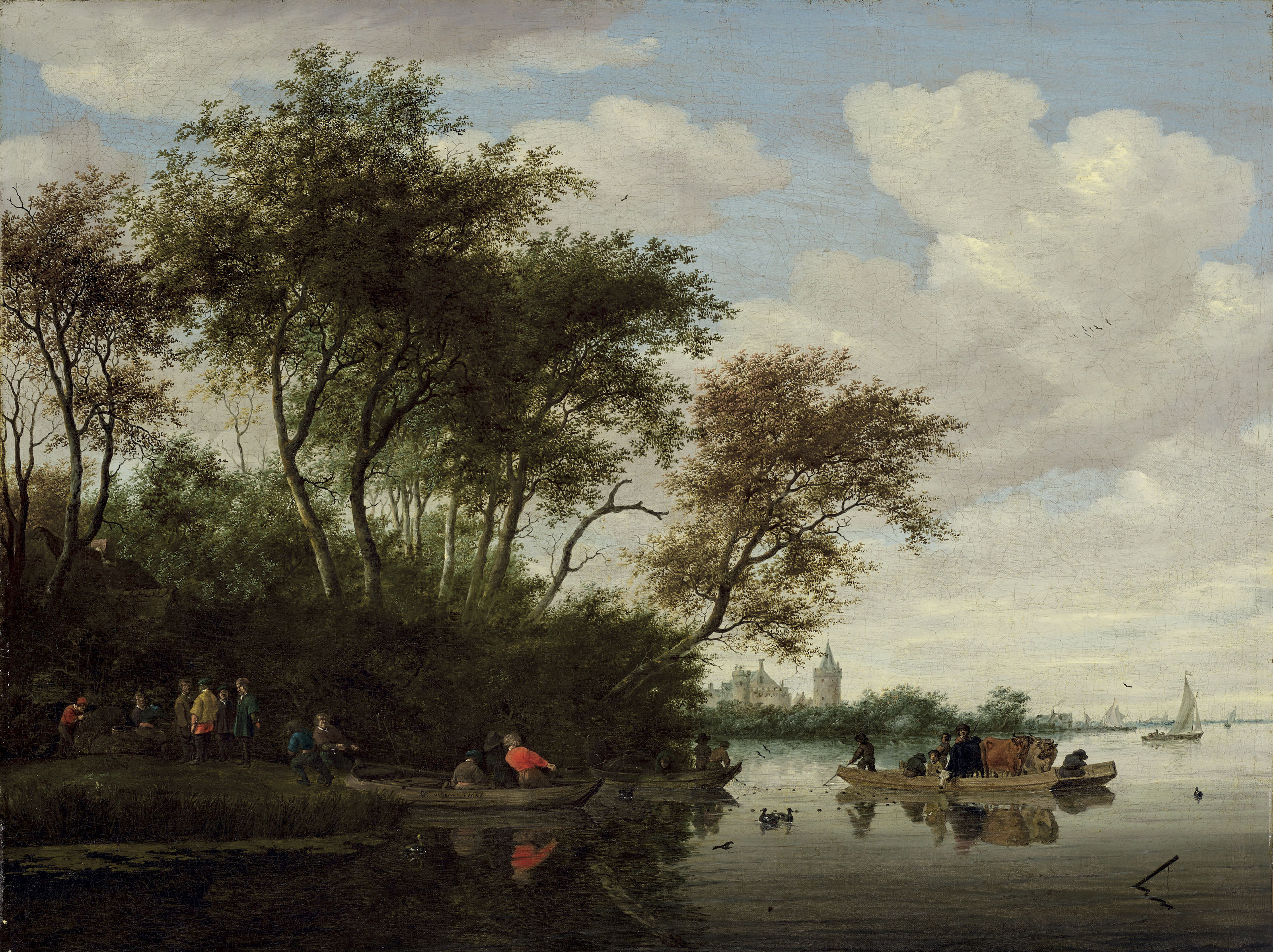 Salomon van Ruysdael (Naarden ?1600/3-1670 Haarlem)