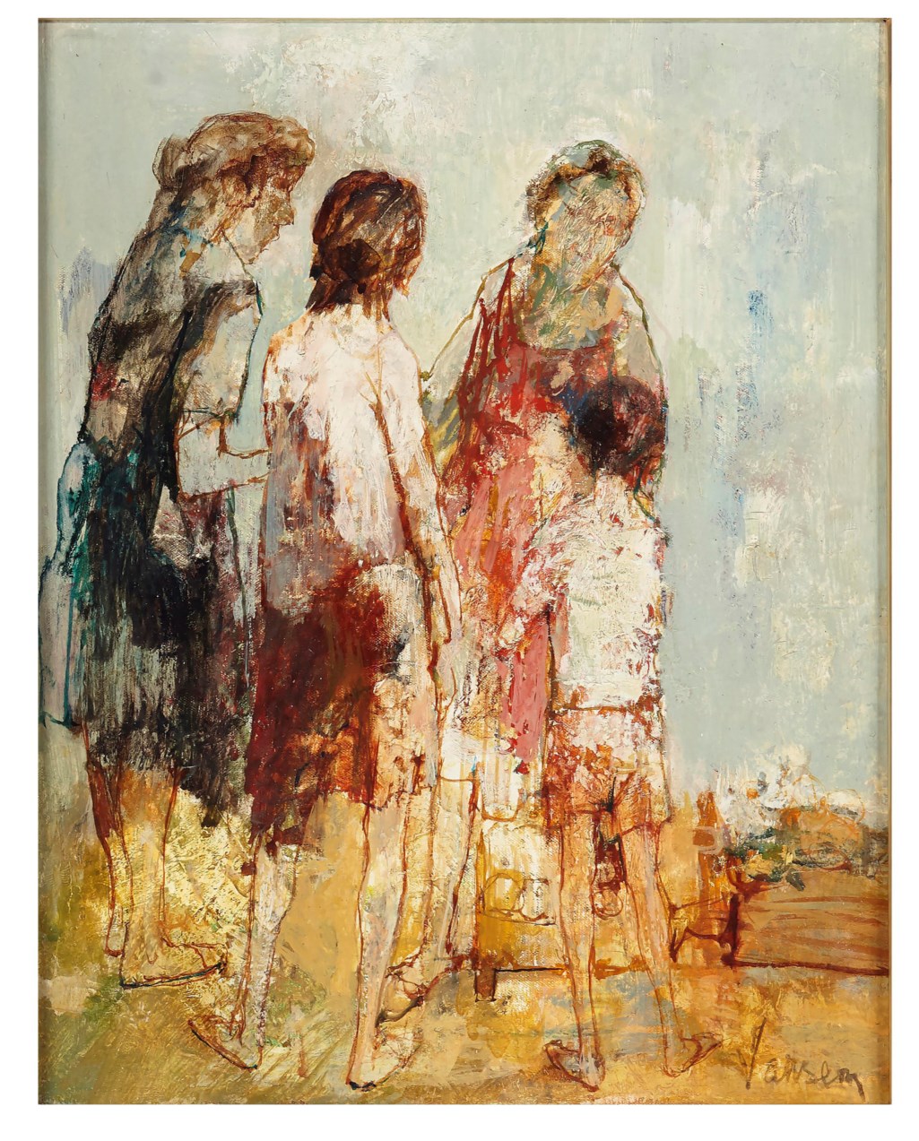 Jean Jansem (French, 1920-2013), Quatre Figures | Christie’s