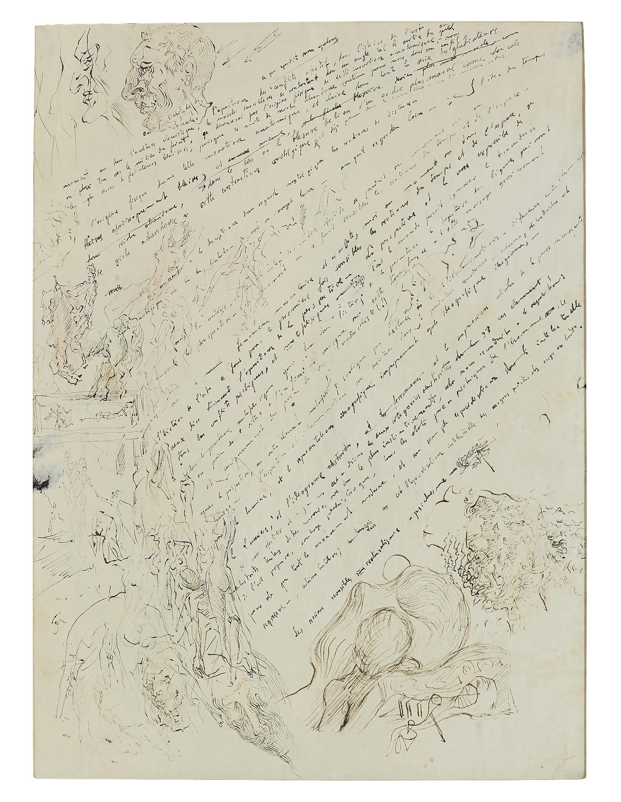Salvador Dalí (Spanish, 1904–1989), Une lettre illustrée | Christie’s