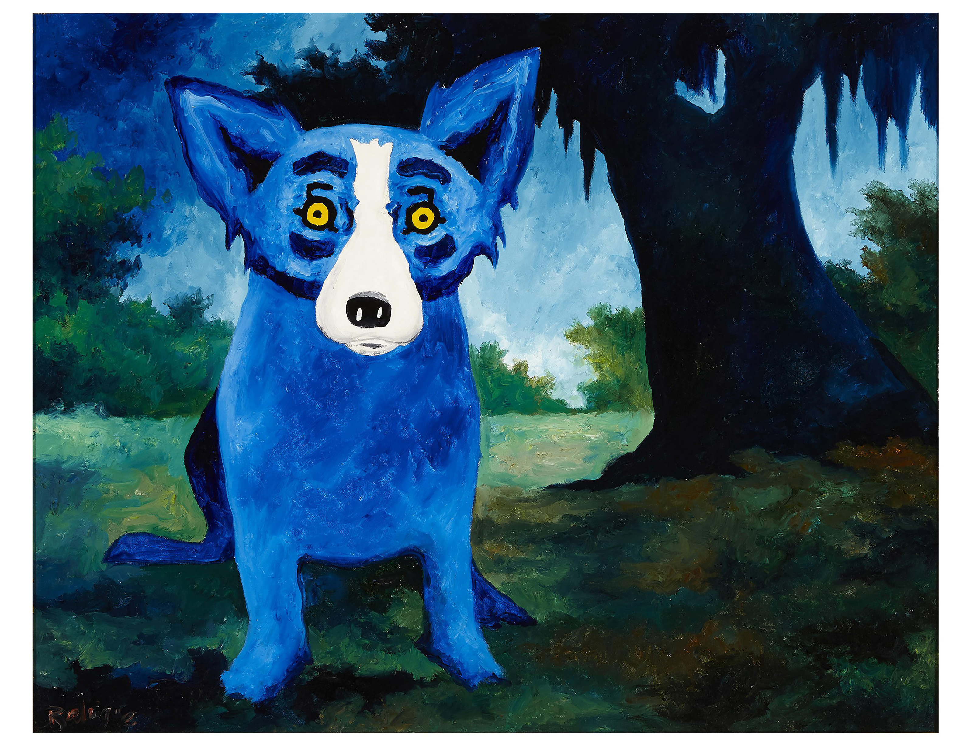 George Rodrigue (American, 1944-2013), A Lazy Sunday | Christie’s