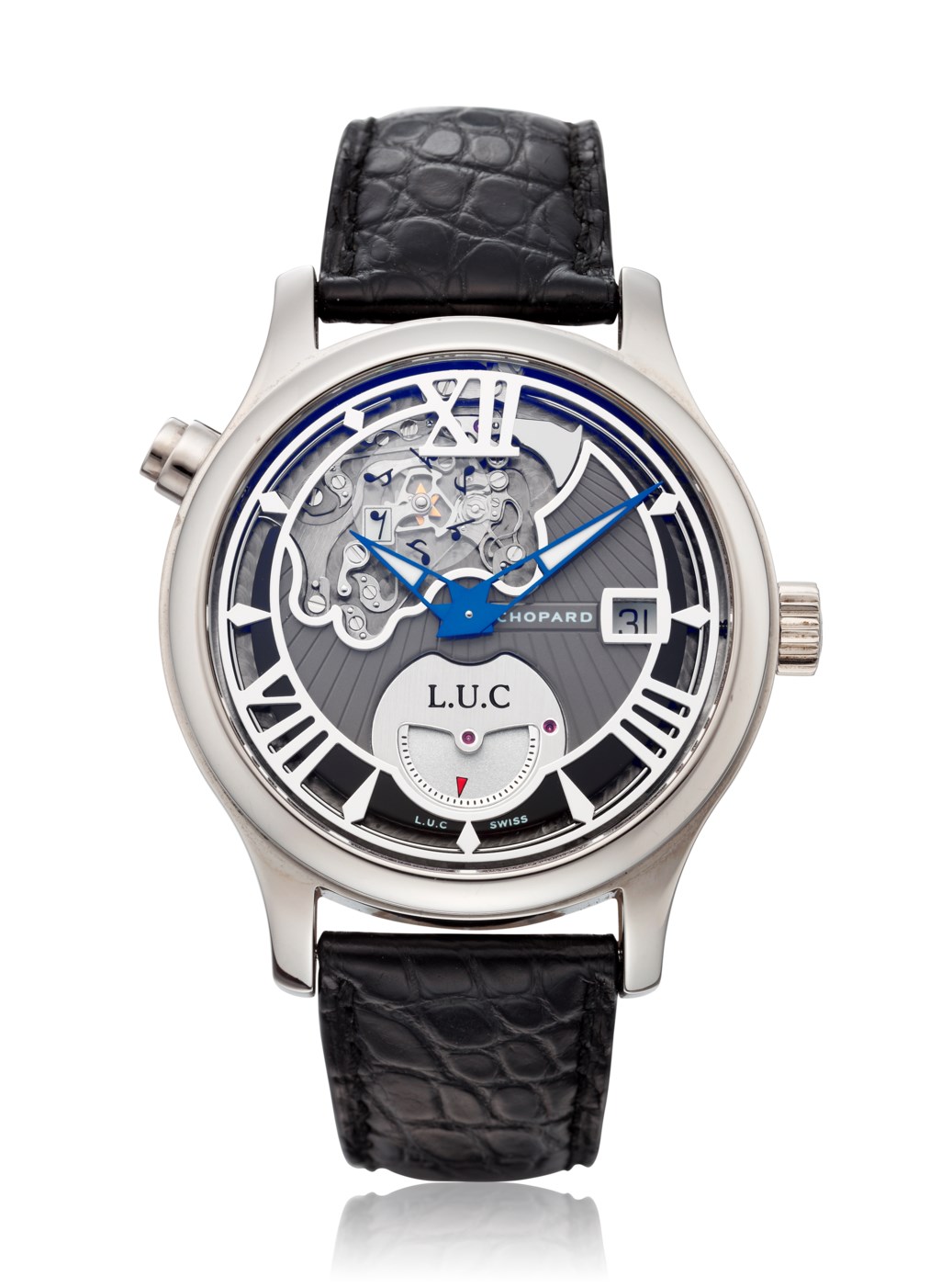 CHOPARD, TITANIUM L.U.C. STRIKE ONE LIMITED EDITION, REF. 8510 ...