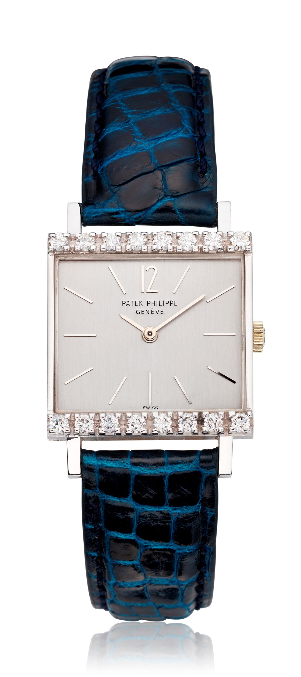PATEK PHILIPPE, LADIES' 18K SQUARE WATCH, REF. 3406, | Christie’s
