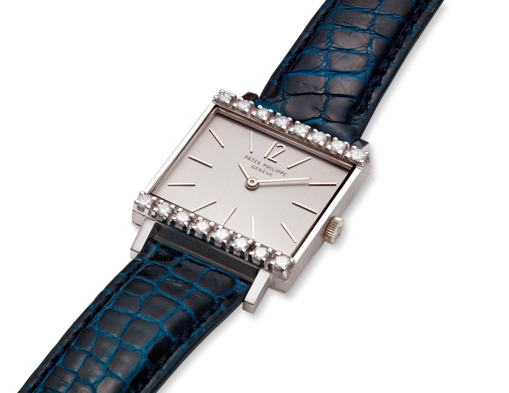 PATEK PHILIPPE, LADIES' 18K SQUARE WATCH, REF. 3406, | Christie’s