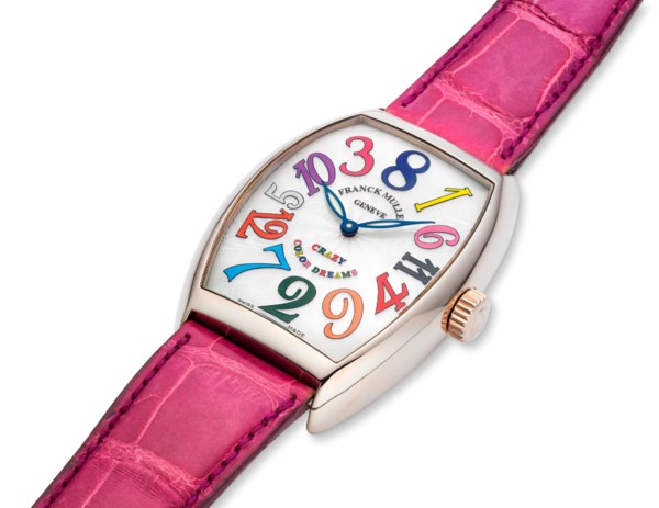 FRANCK MULLER, LADIES' 18K CRAZY HOURS, REF. 7851 CH, | Christie’s