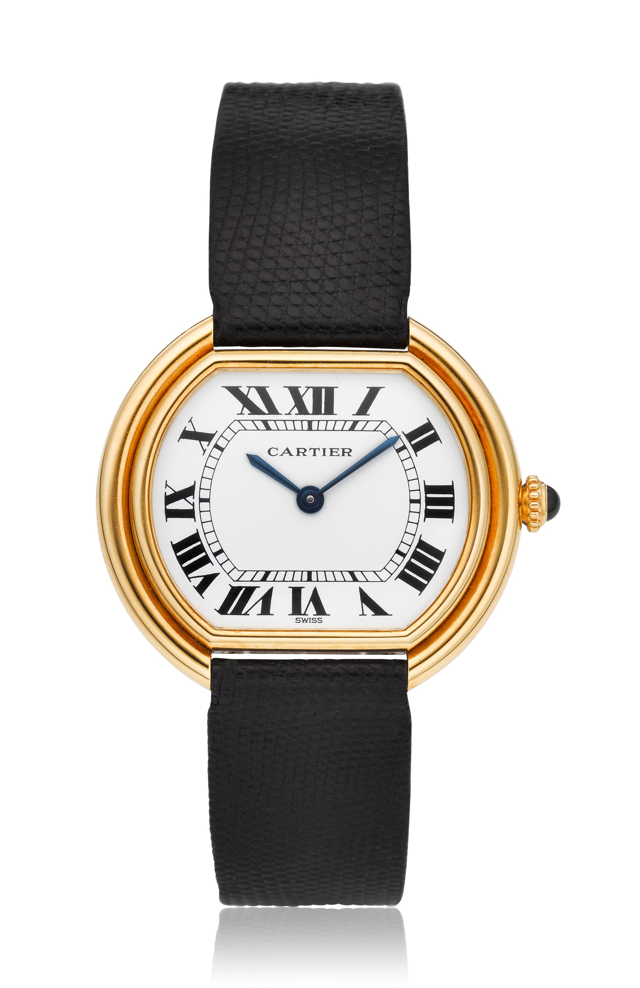 CARTIER, LADIES’ 18K ‘OVAL’ WATCH, | Christie’s
