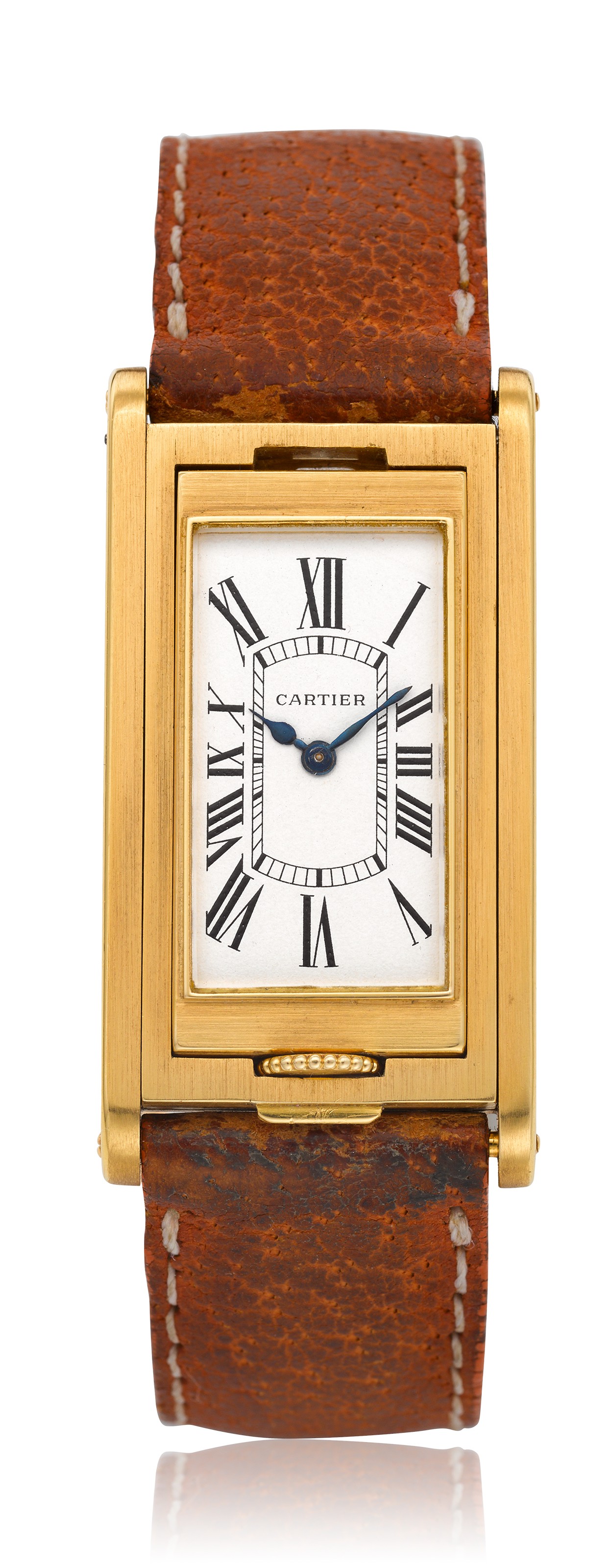 CARTIER, 18K TANK BASCULANTE, | Christie’s