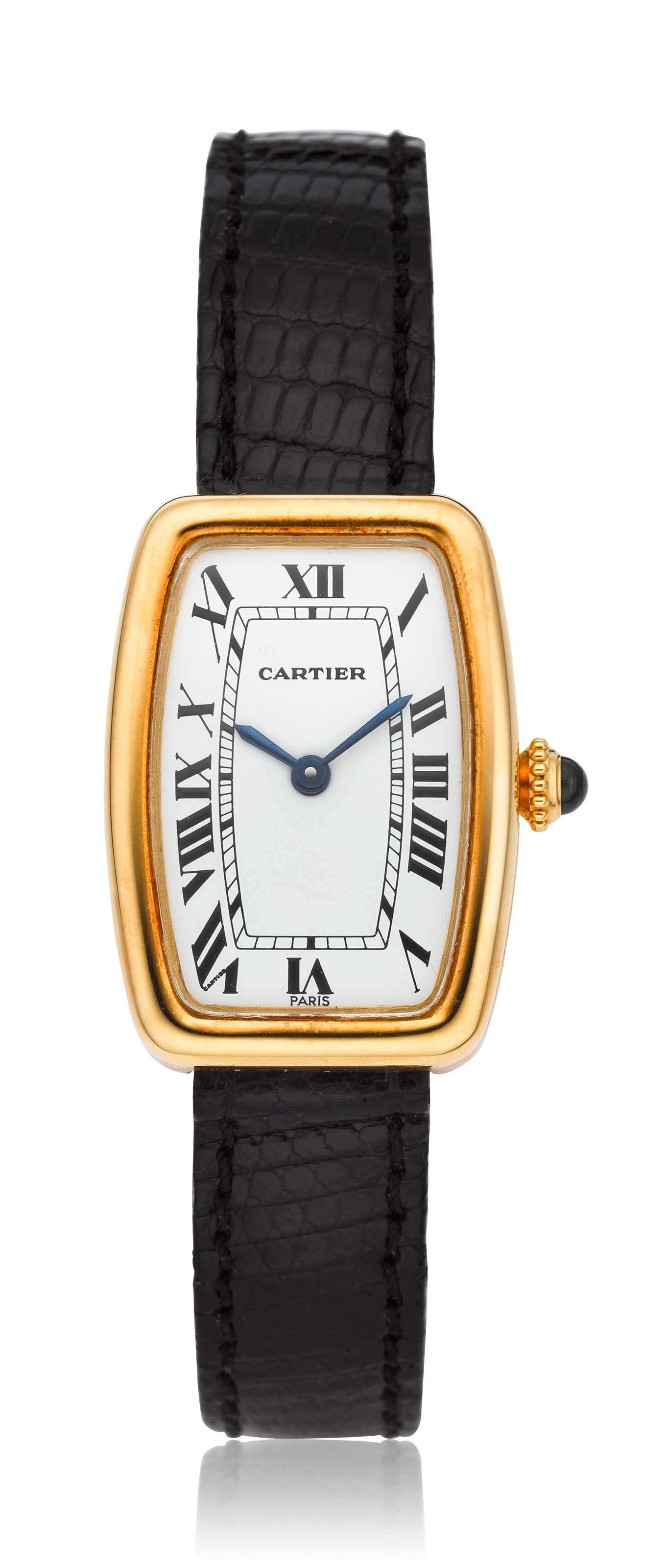 CARTIER, LADIES’ 18K TONNEAU-SHAPE WATCH, | Christie’s