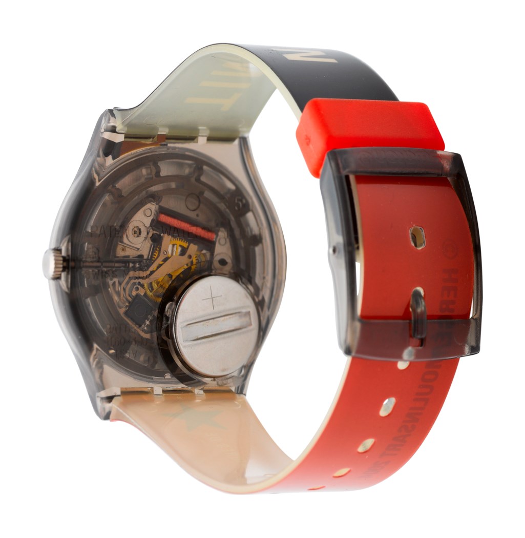 A SET OF TWO SWATCH TINTIN WATCHES, | Christie’s