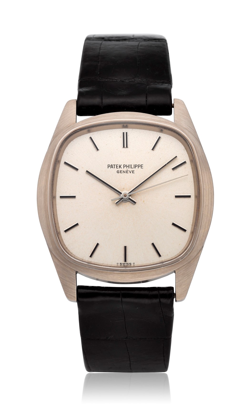 PATEK PHILIPPE, 18K BACK-WIND TONNEAU, REF. 3585, | Christie’s