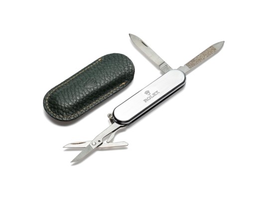 ROLEX, A STAINLESS-STEEL POCKET KNIFE, | Christie’s