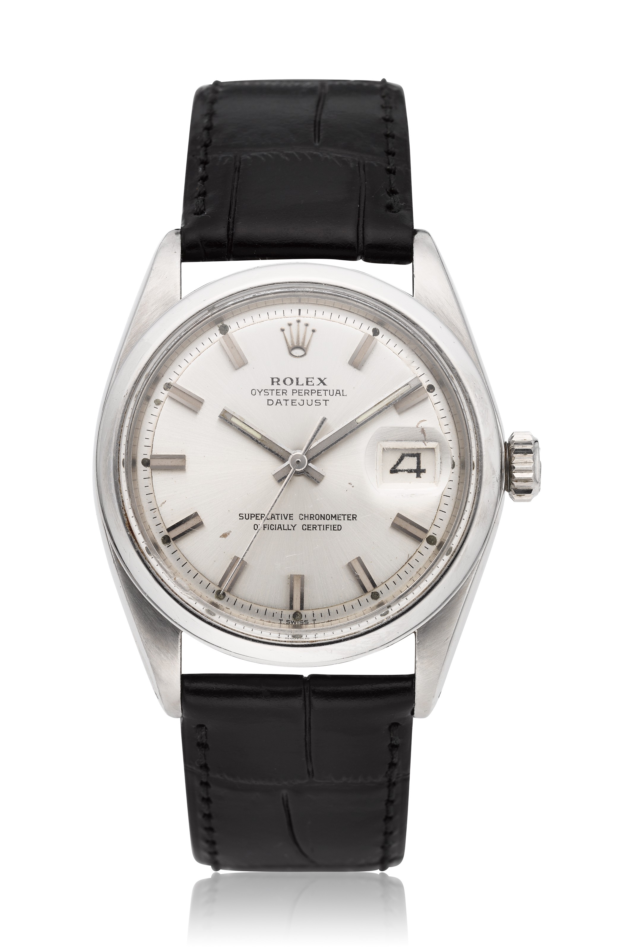 ROLEX, DATEJUST ‘SMOOTH BEZEL’, REF. 1600, | Christie’s