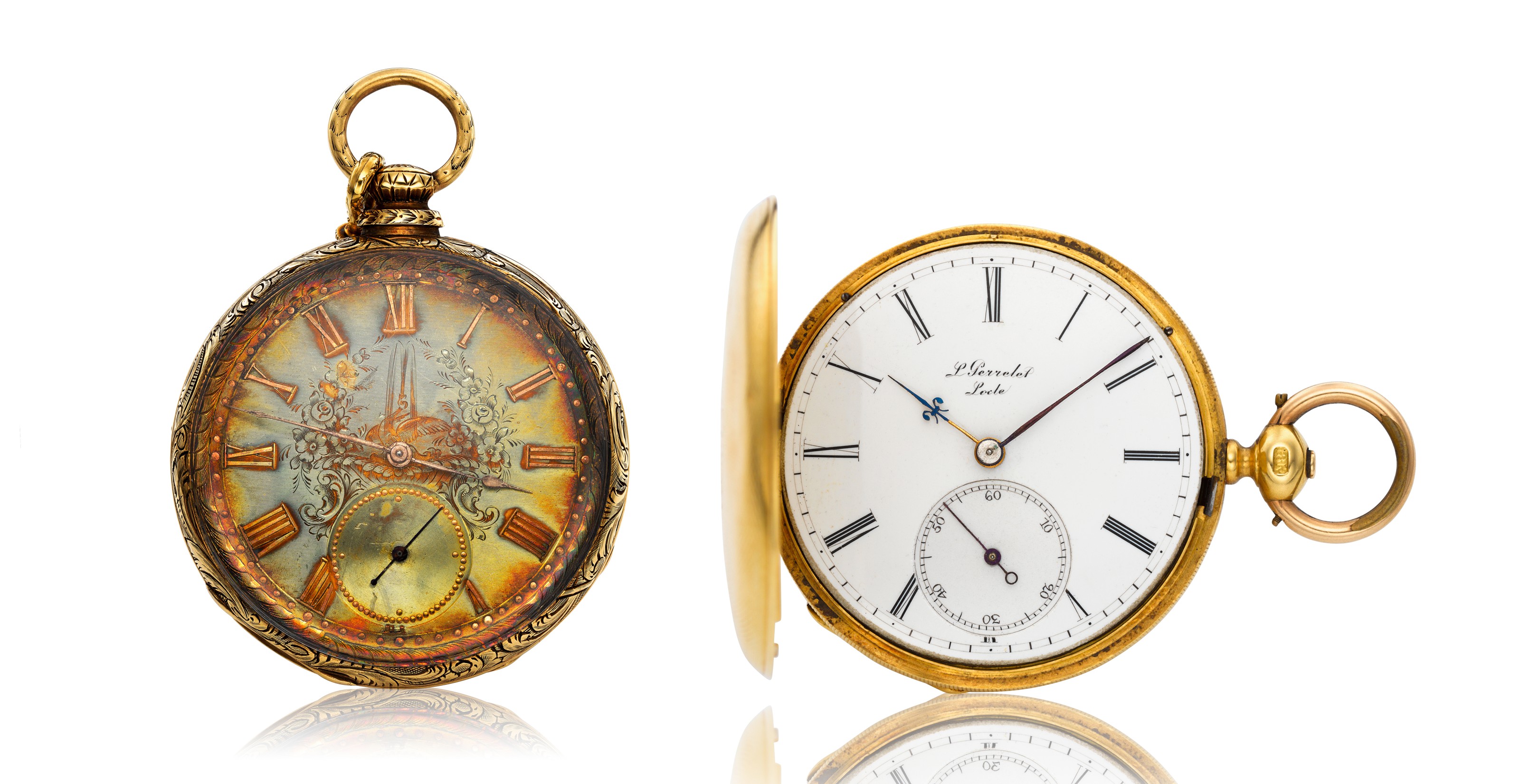 PERRELET, A SET OF TWO POCKETWATCHES, | Christie’s