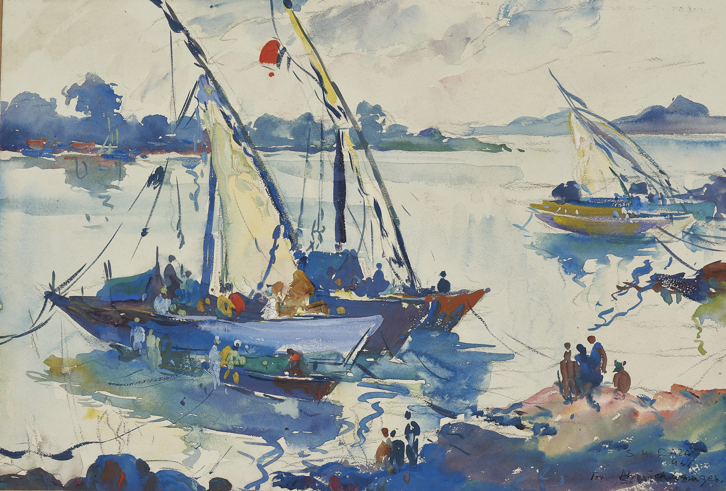 SAYED HAIDER RAZA (1922-2016) , Untitled | Christie's