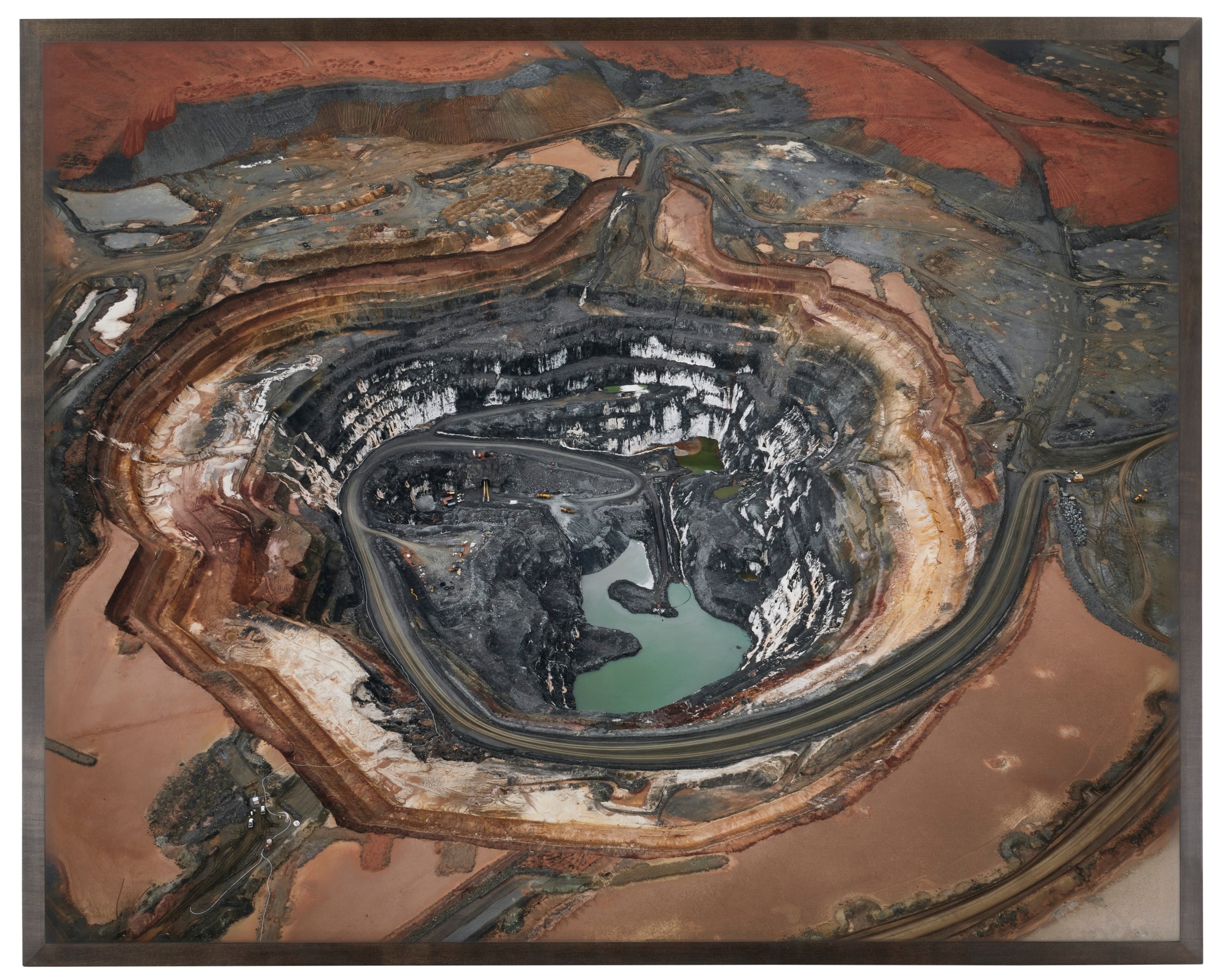EDWARD BURTYNSKY (B. 1955), Silver Lake Operations #1, Lake Lefroy ...