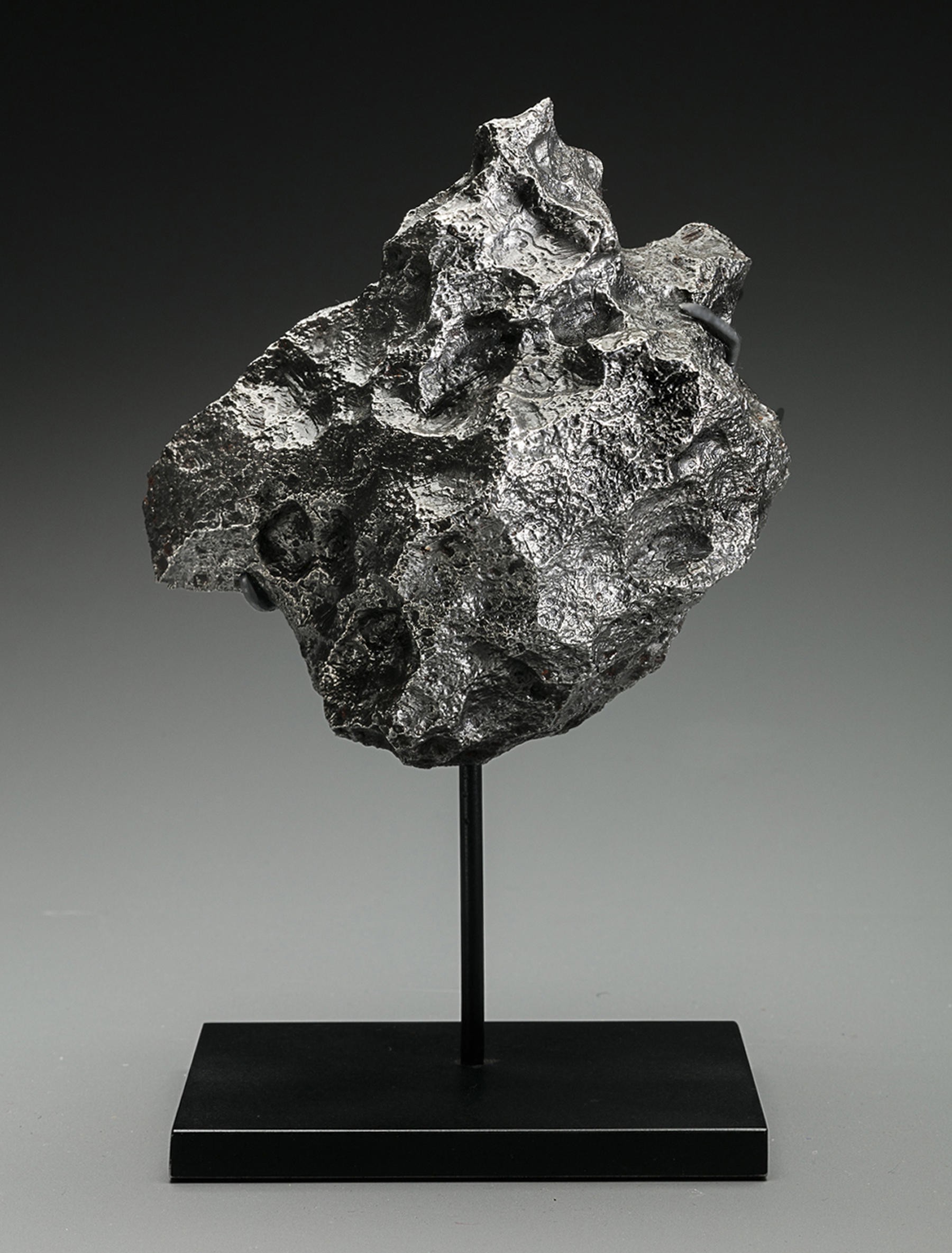 CAMPO DEL CIELO — COMPLETE IRON METEORITE, Iron, coarse octahedrite ...