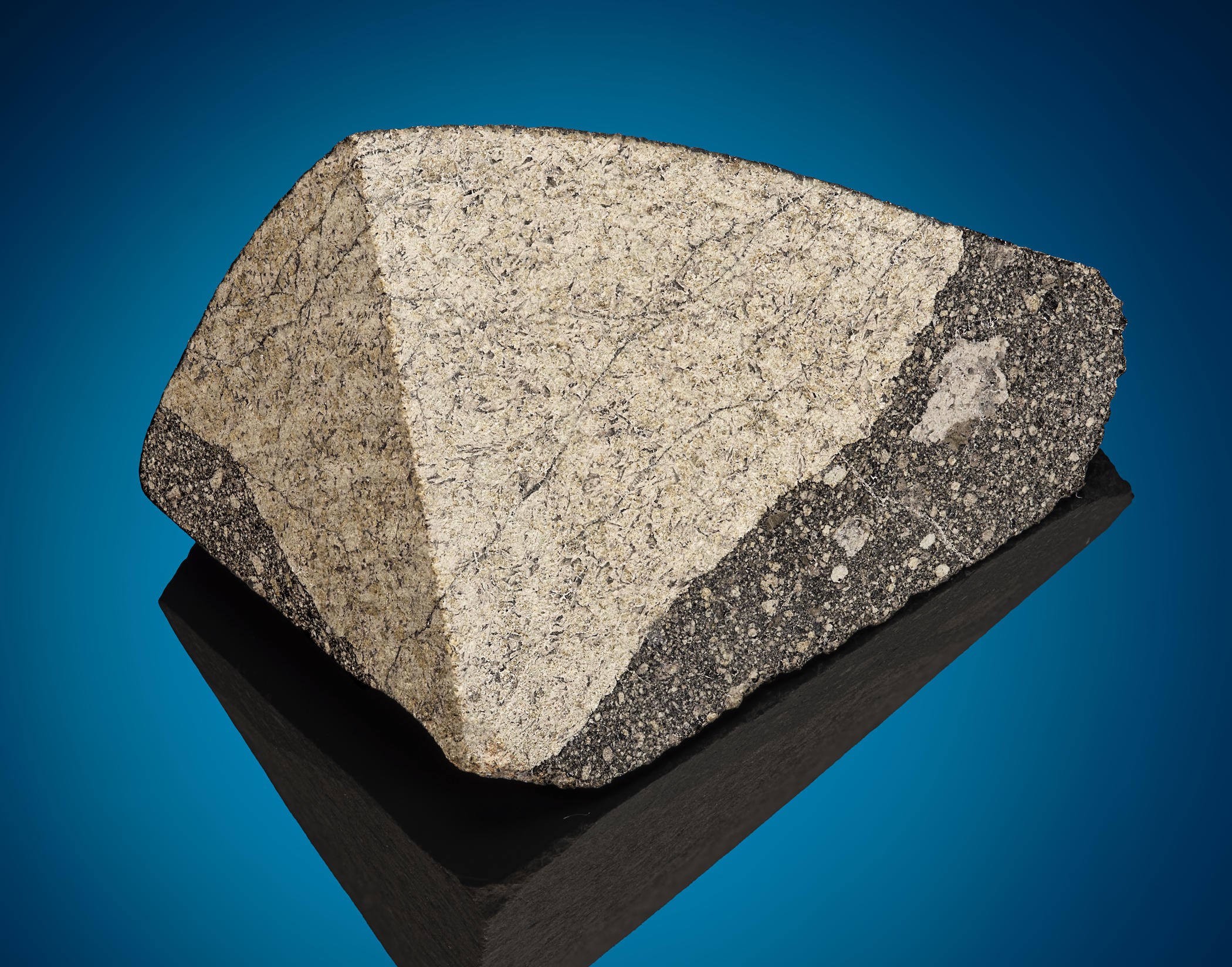 NWA 11616 MOON ROCK — UNUSUAL POLYMICT BRECCIA WITH RARE LUNAR MARE ...