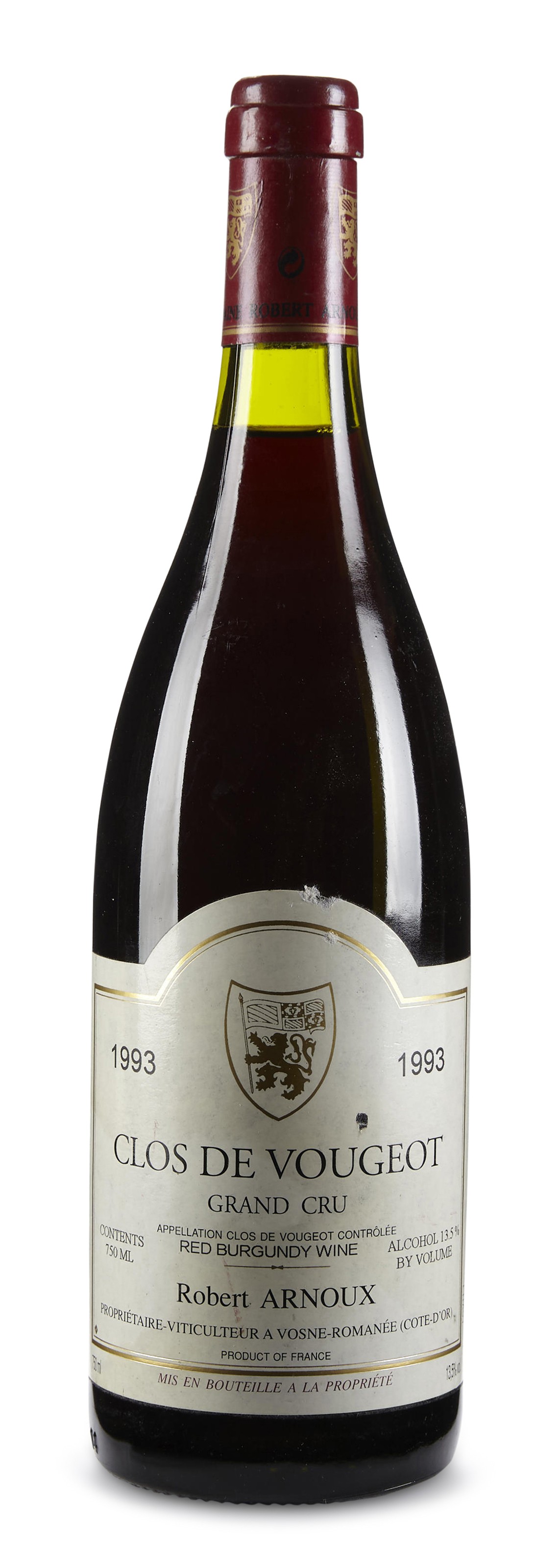 Mixed Robert Arnoux, Arnoux, Clos Vougeot 1993 | Christie’s