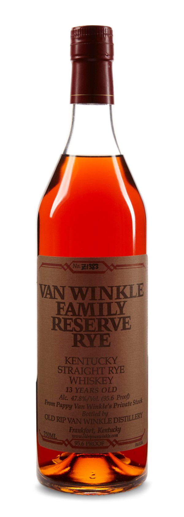 Pappy Van Winkle's Family Reserve, 13-Year Kentucky Straight Bourbon ...