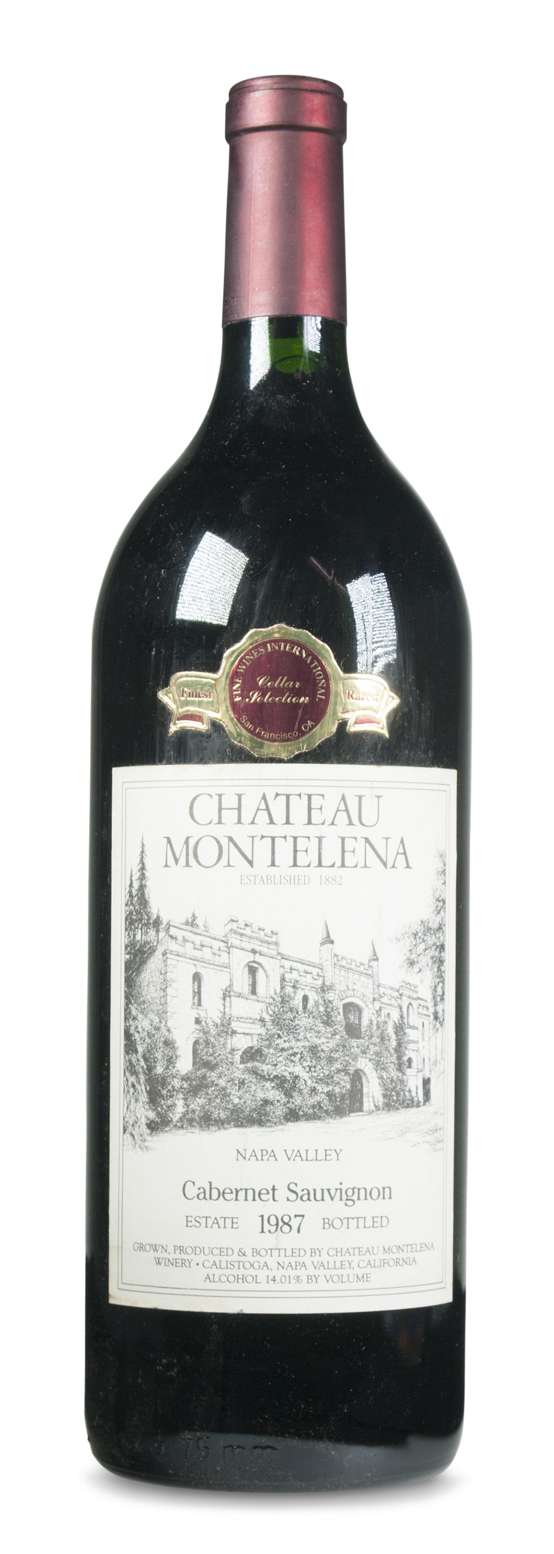 Château Montelena, Cabernet Sauvignon 1985, 1986, 1987, & 1991, Château Montelena, Cabernet ...