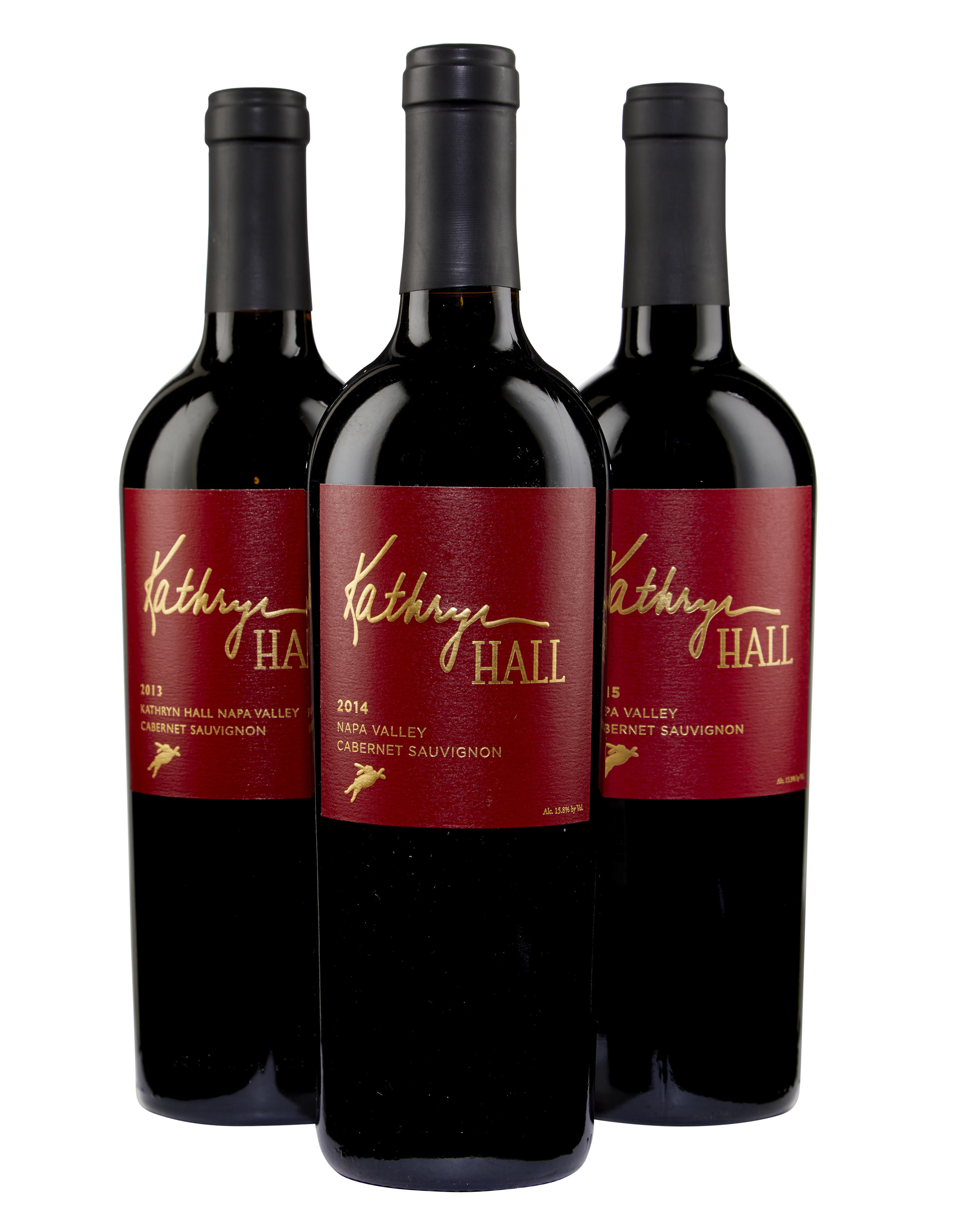 Hall, Kathryn Hall, Cabernet Sauvignon 2013, 2014 & 2015, Napa Valley ...
