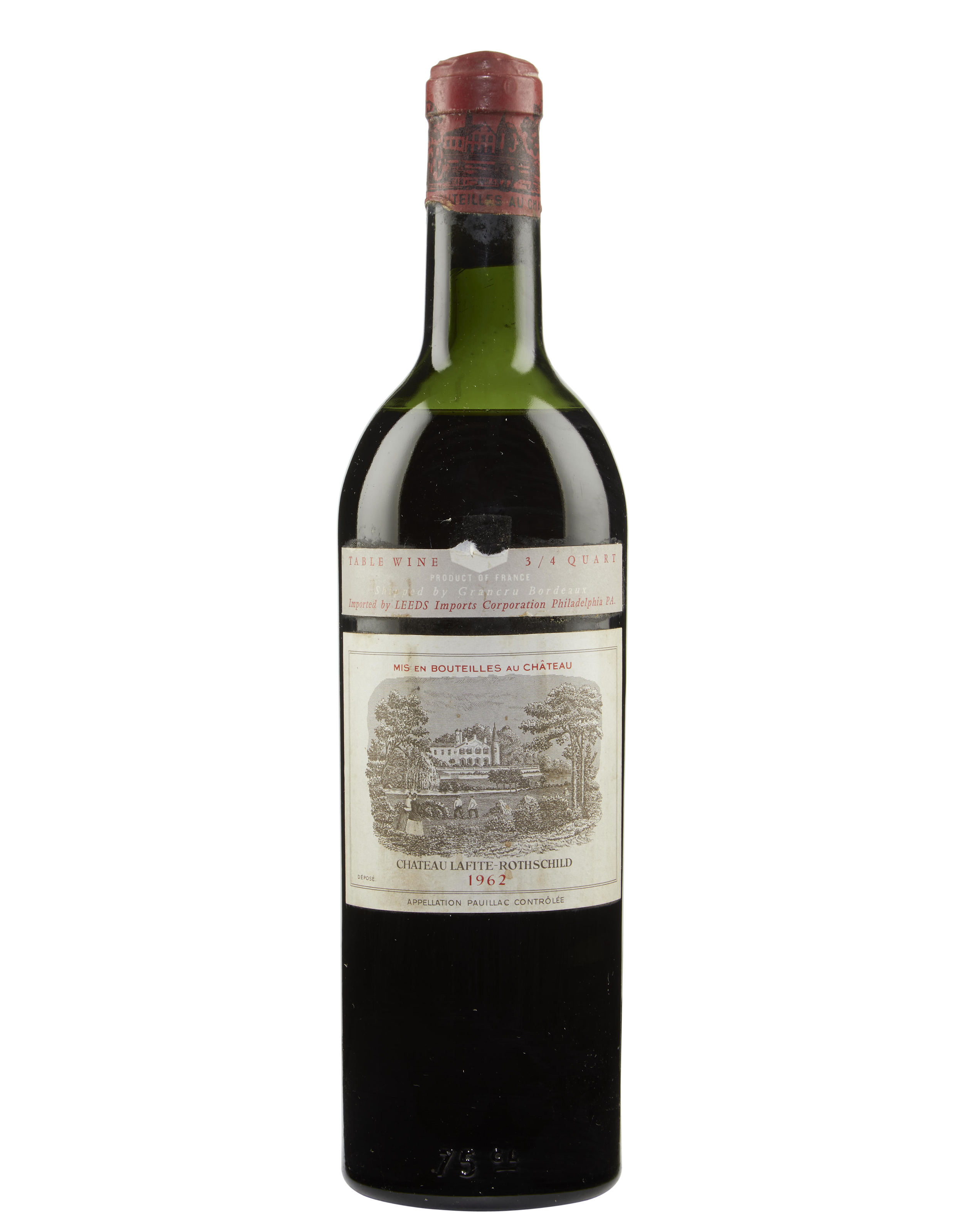 Château Lafite-Rothschild 1962, Pauillac, 1er cru classé | Christie’s