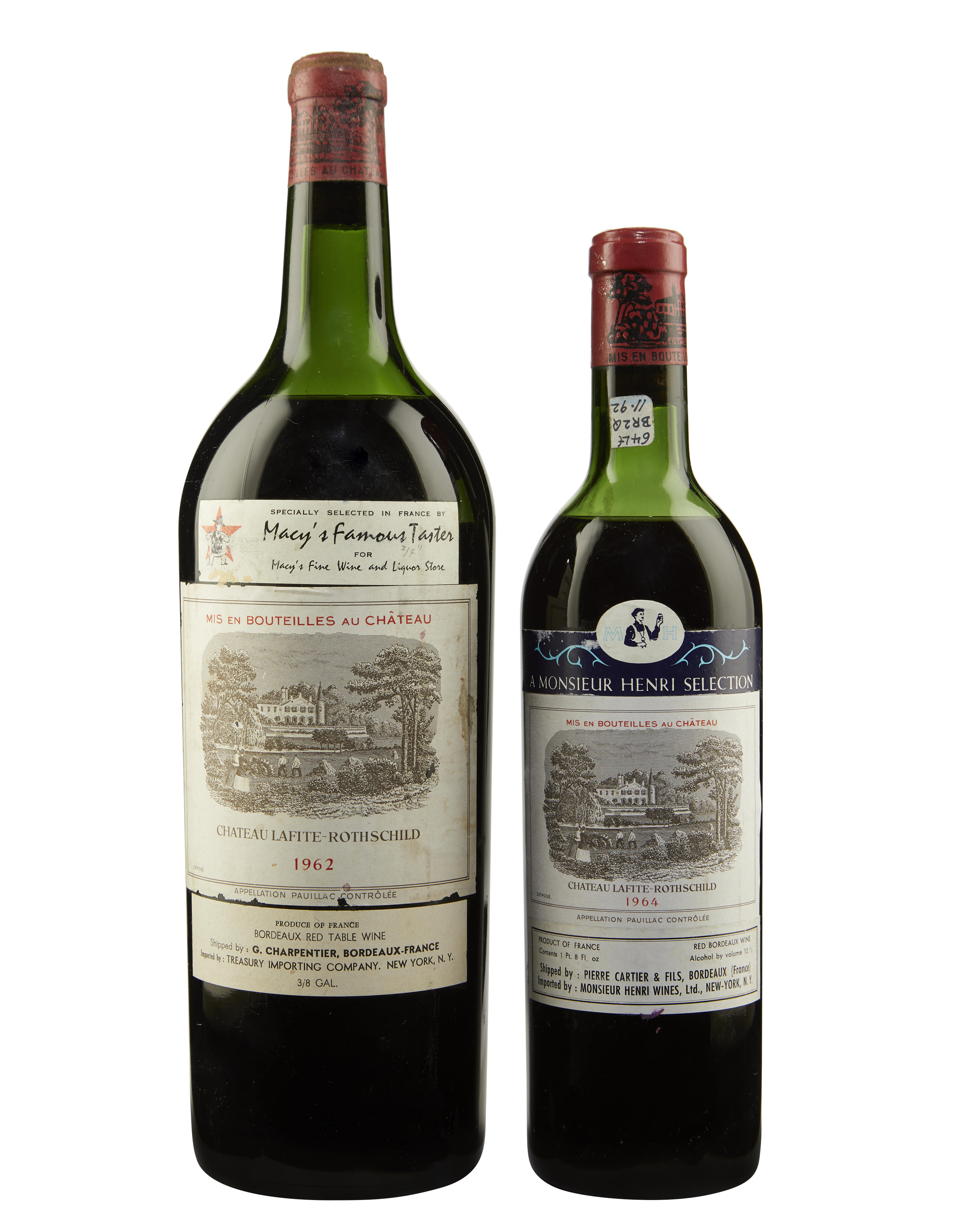 Château Lafite-Rothschild 1962 and 1964, | Christie’s