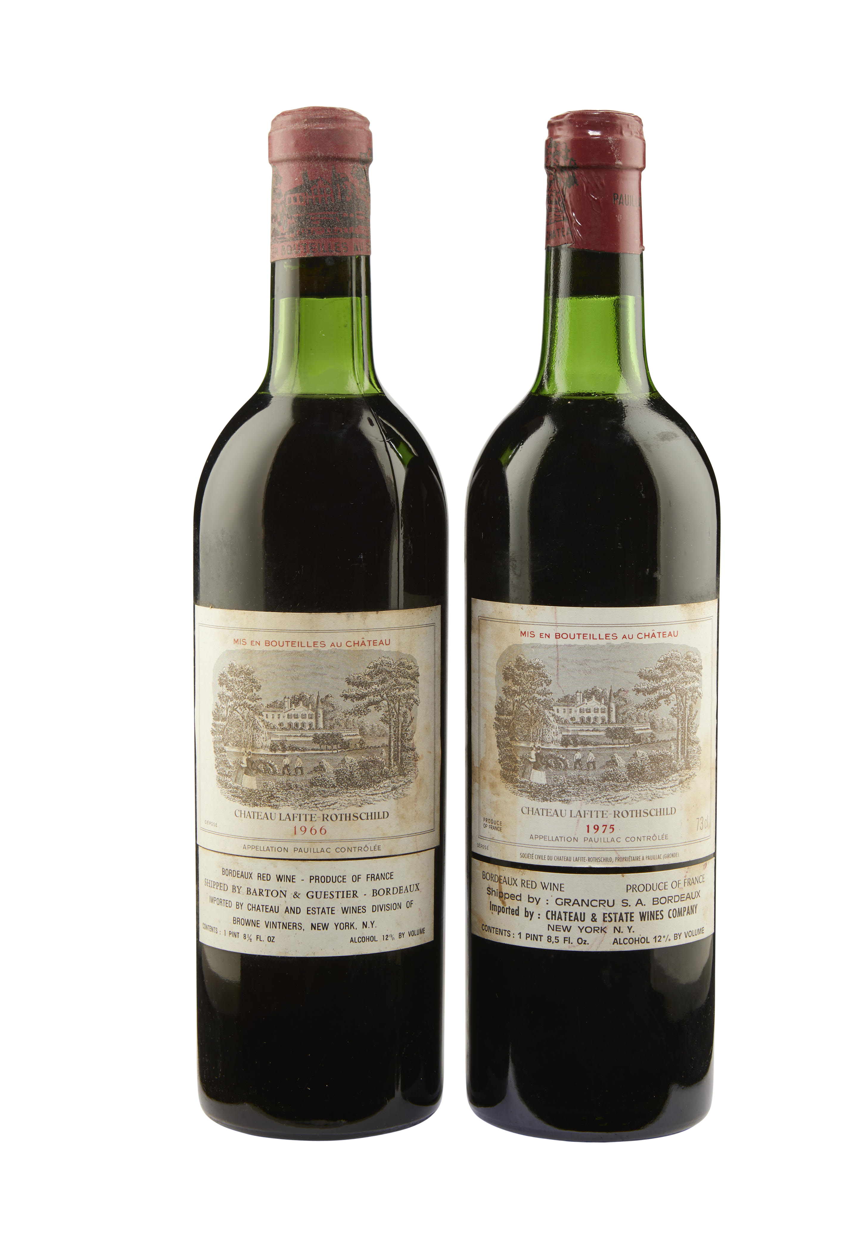 Château Lafite-Rothschild 1966 & 1975, | Christie’s