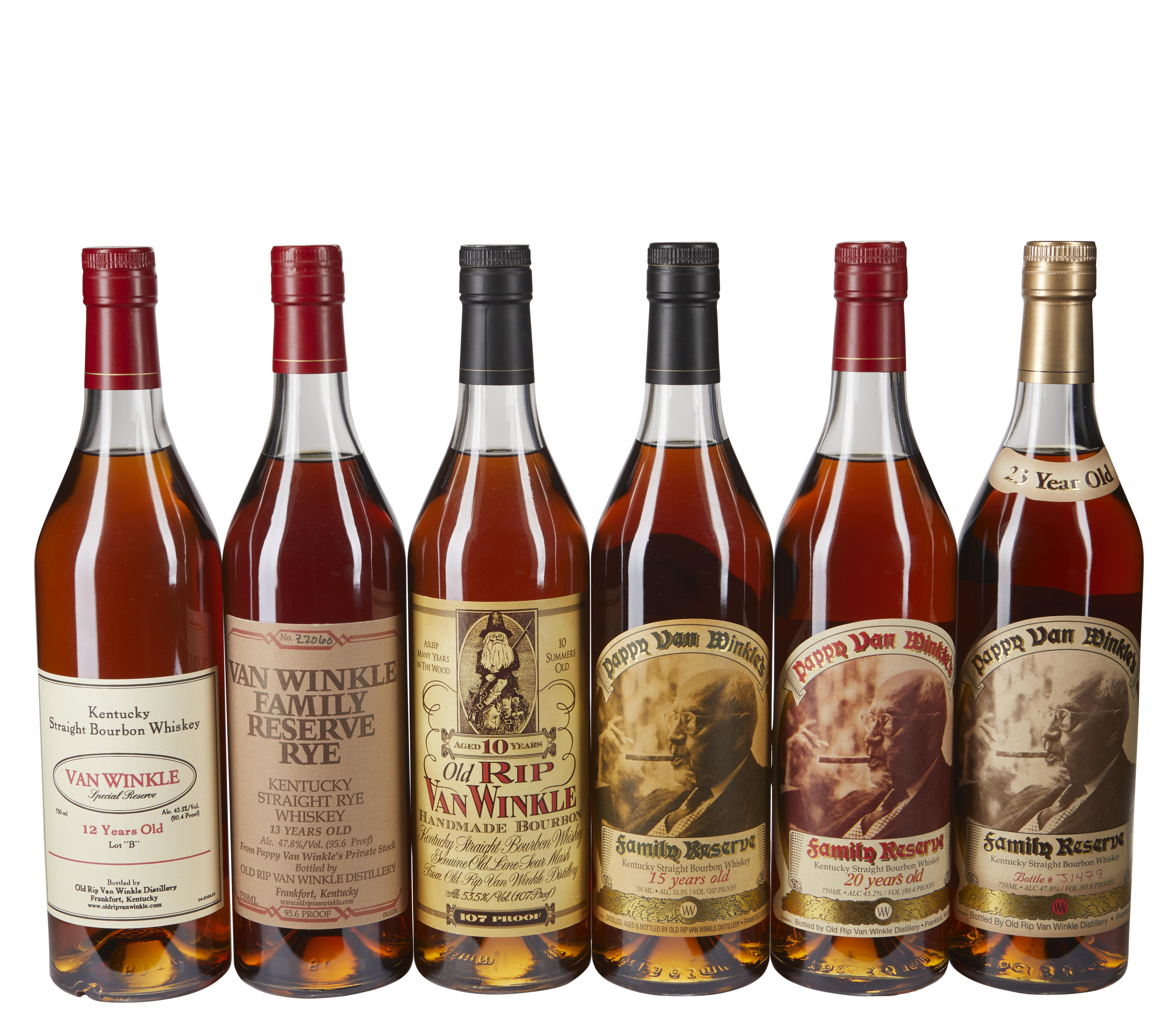 Mixed Pappy, Old Rip Van Winkle 10 Year (1) | Christie’s