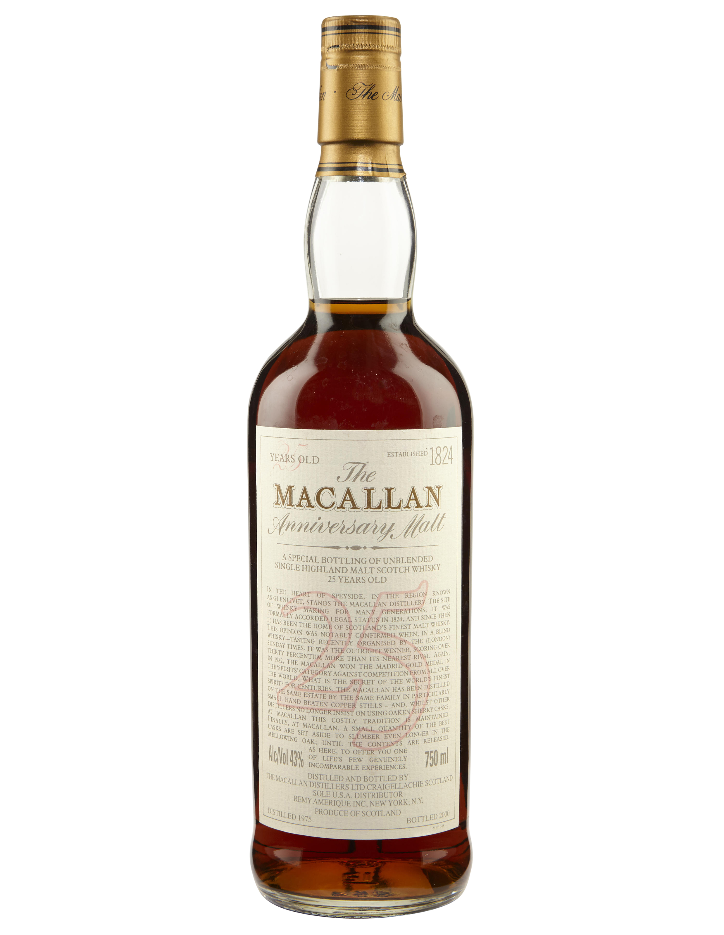 Macallan 25 Year Anniversary, Speyside | Christie’s