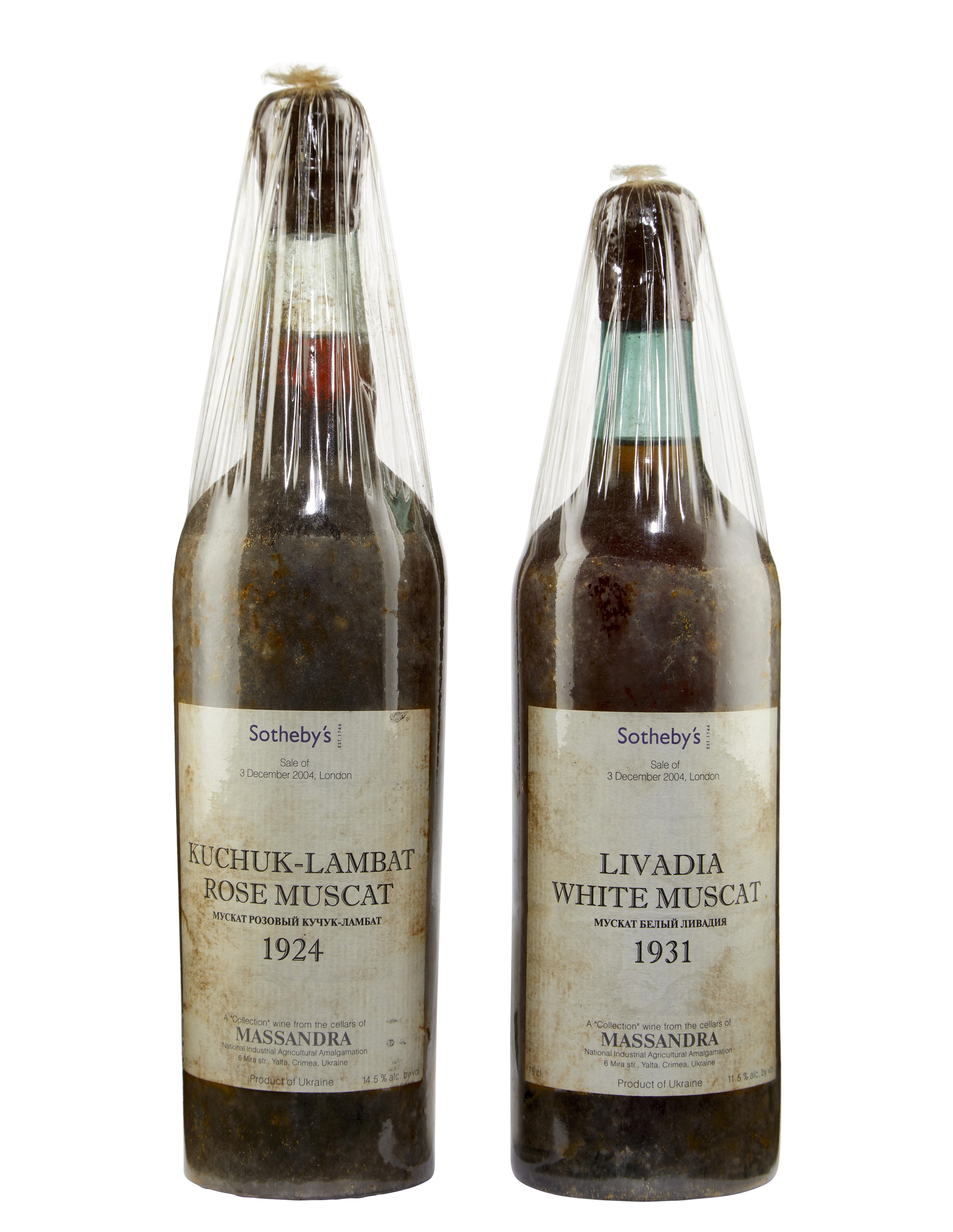 Mixed Muscat, Massandra, Livadia White Muscat 1931 | Christie’s