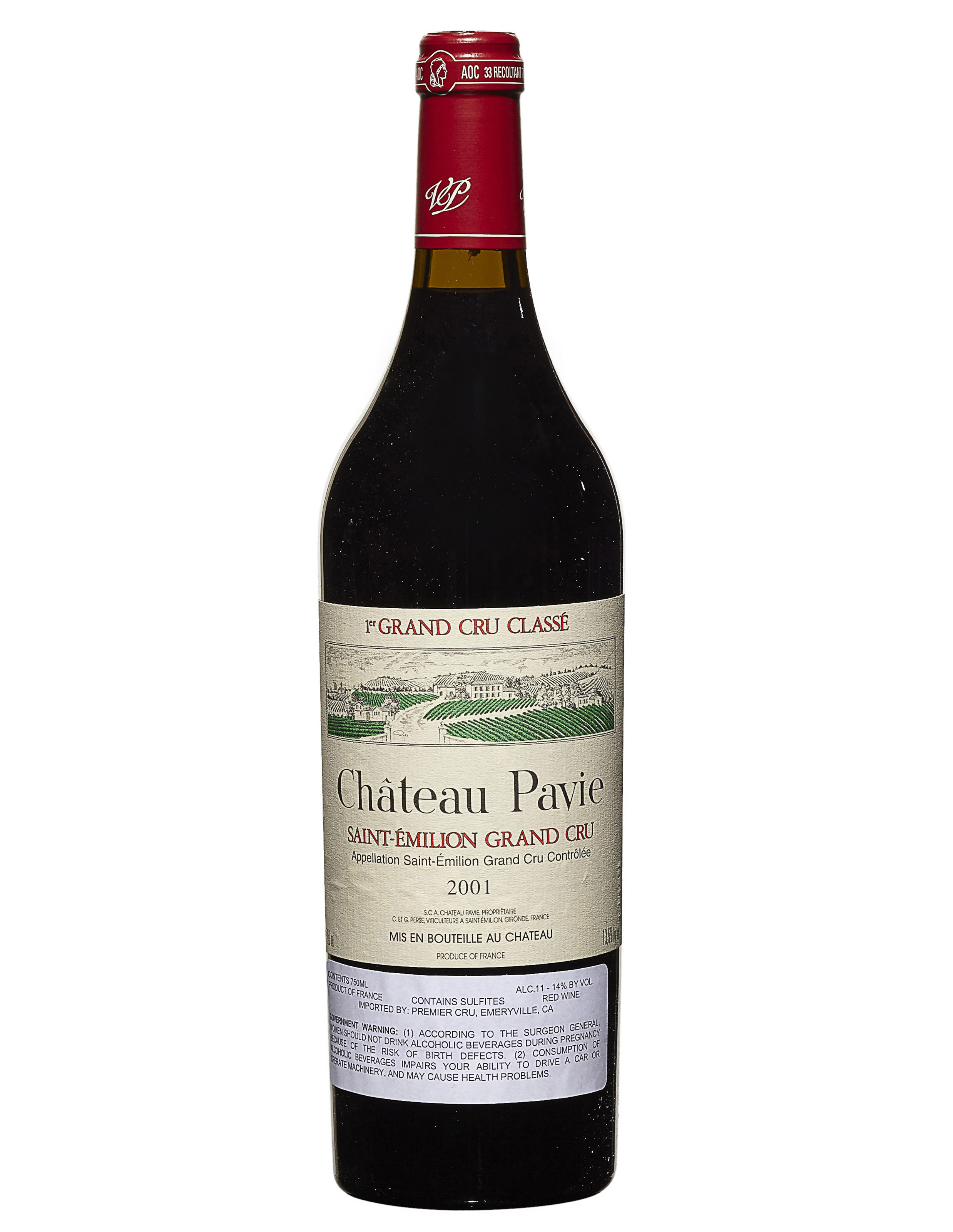 Château Pavie 2001, Saint-Emilion, 1er grand cru classé | Christie’s