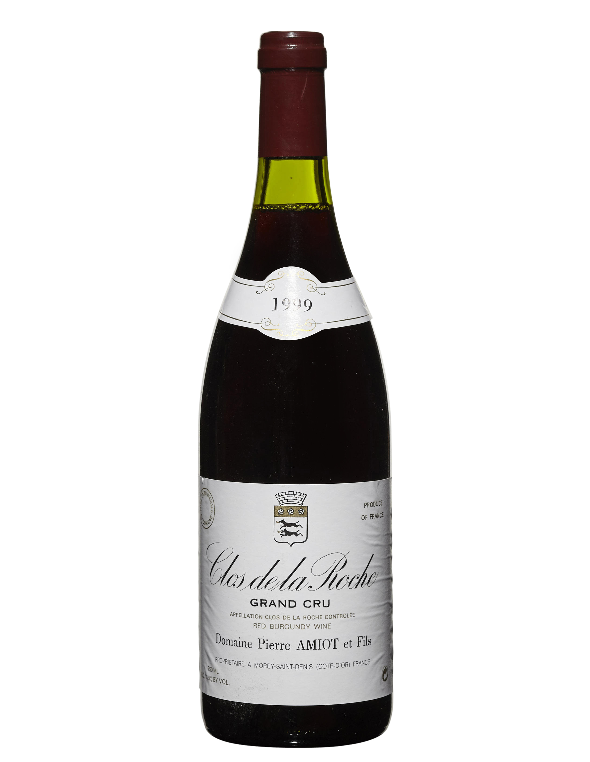 Pierre Amiot, Clos de la Roche 1999, Grand Cru, Côte de Nuits | Christie’s