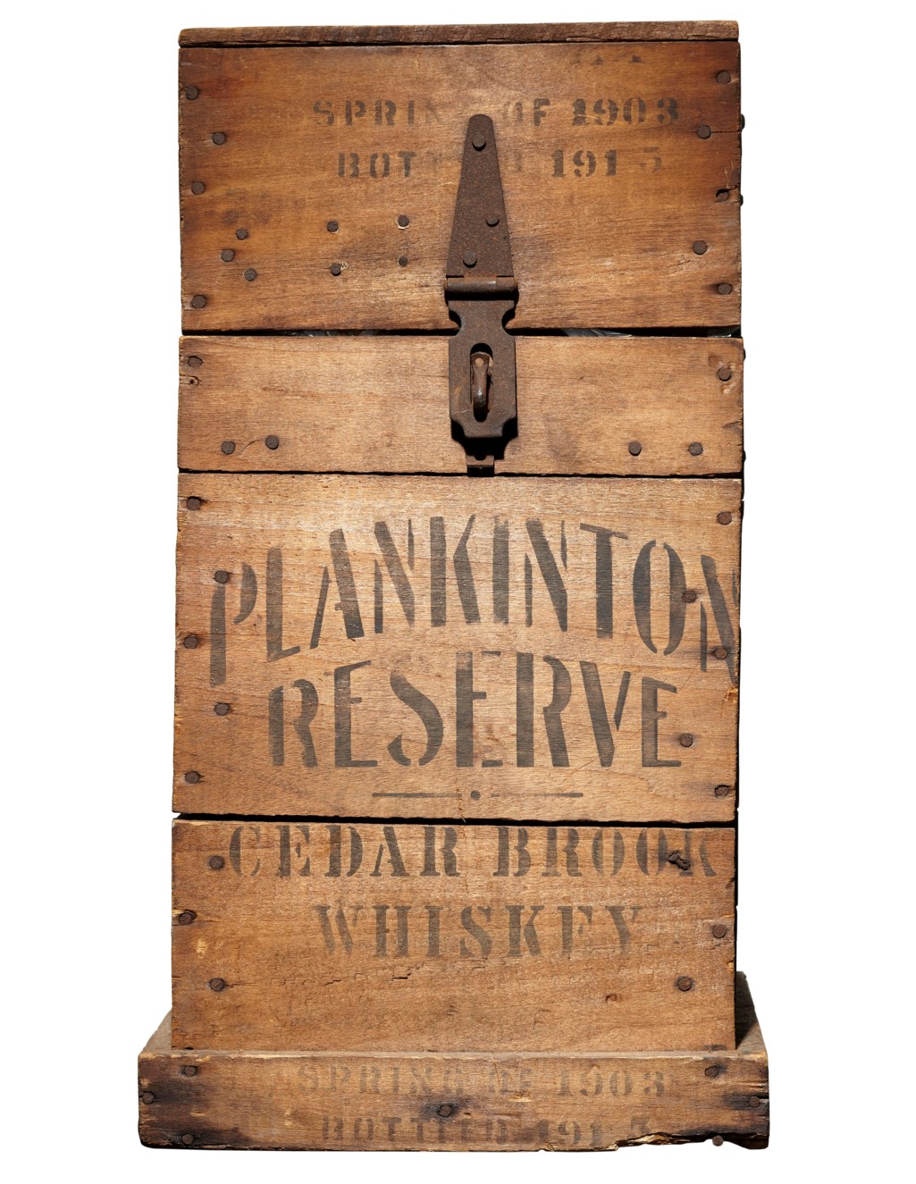 Cedar Brook Distillery, Plankinton Reserve 1903, Slight signs of old ...