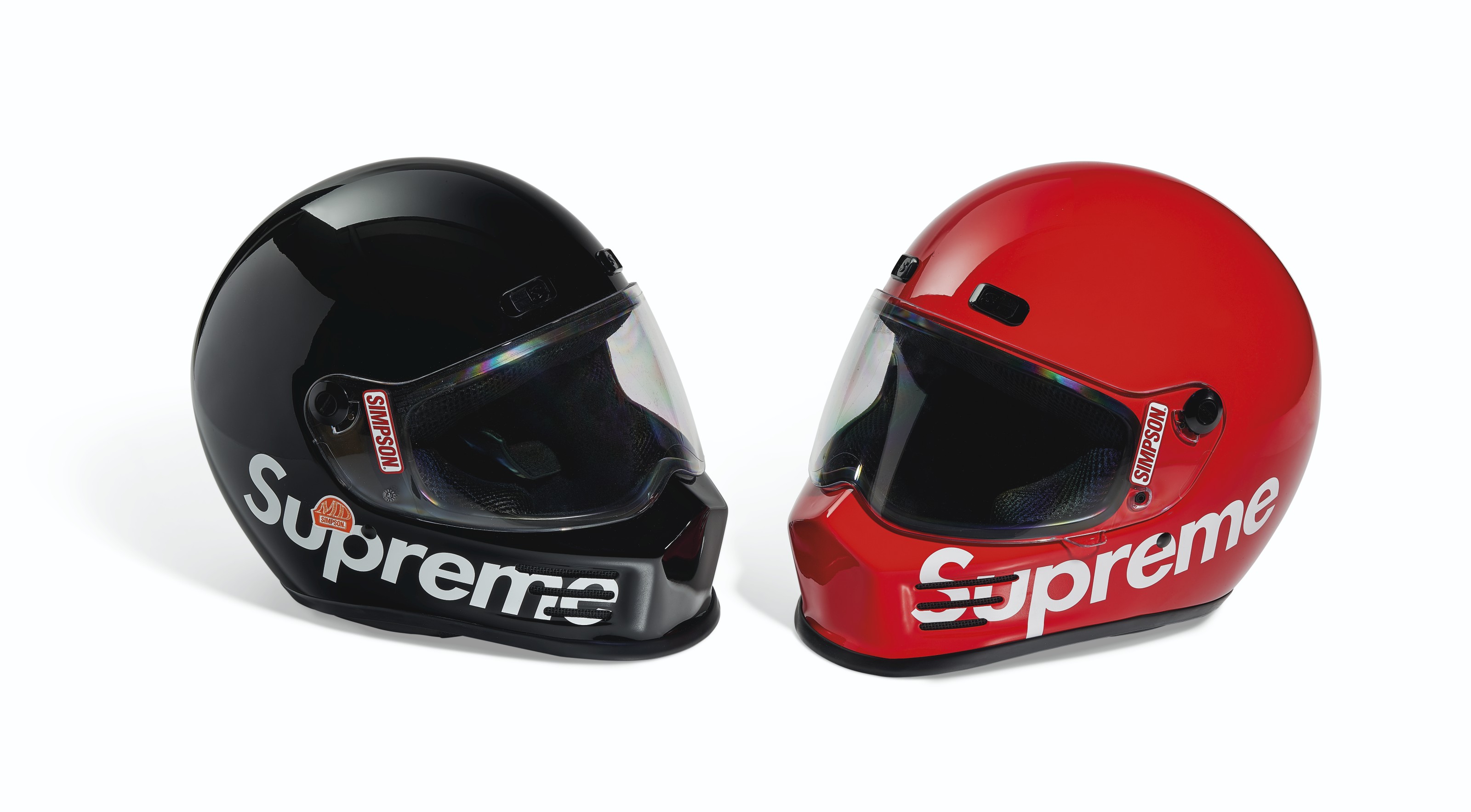 A SIMPSON HELMET SET, SUPREME | Christie’s