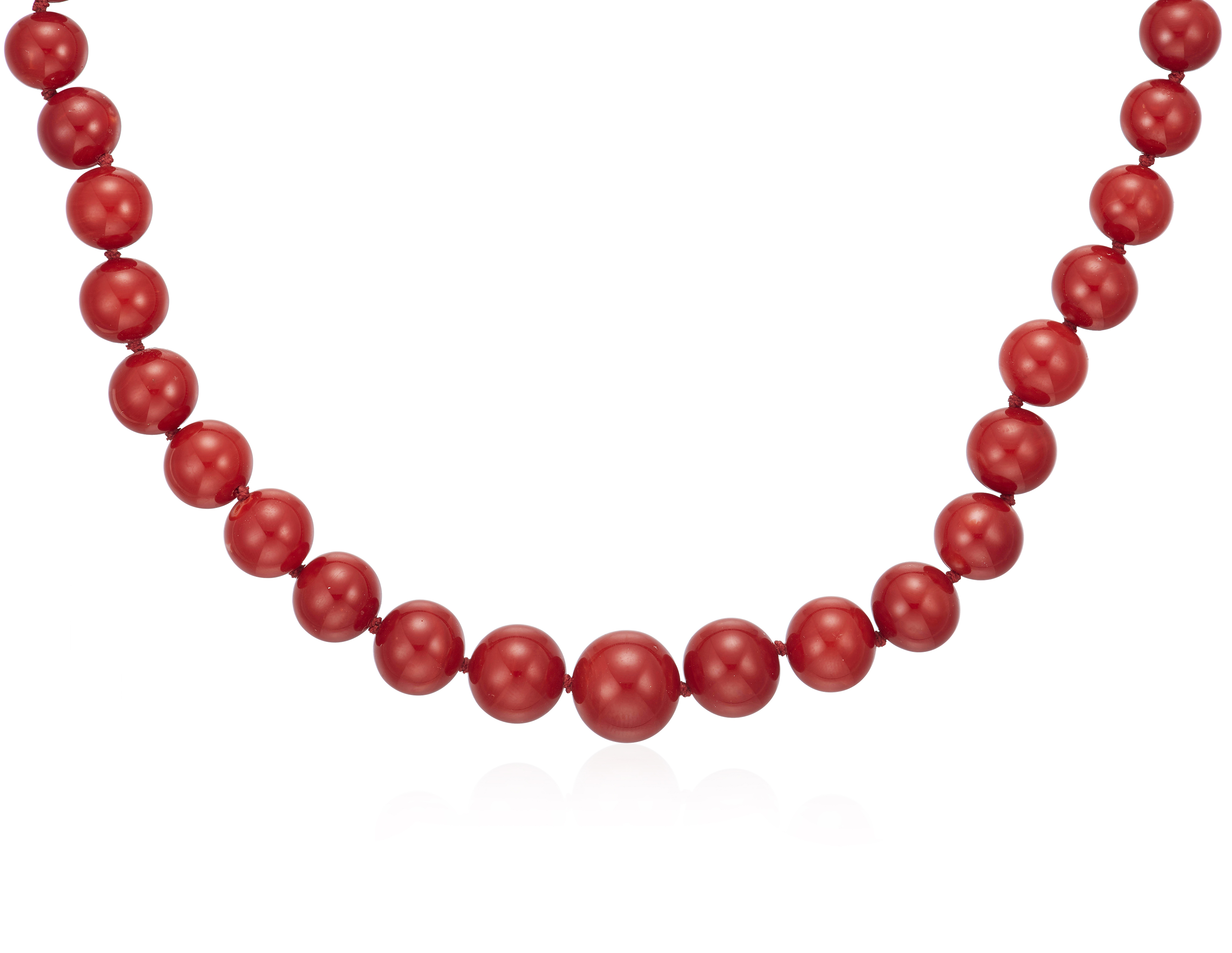 CORAL AND DIAMOND NECKLACE, | Christie’s