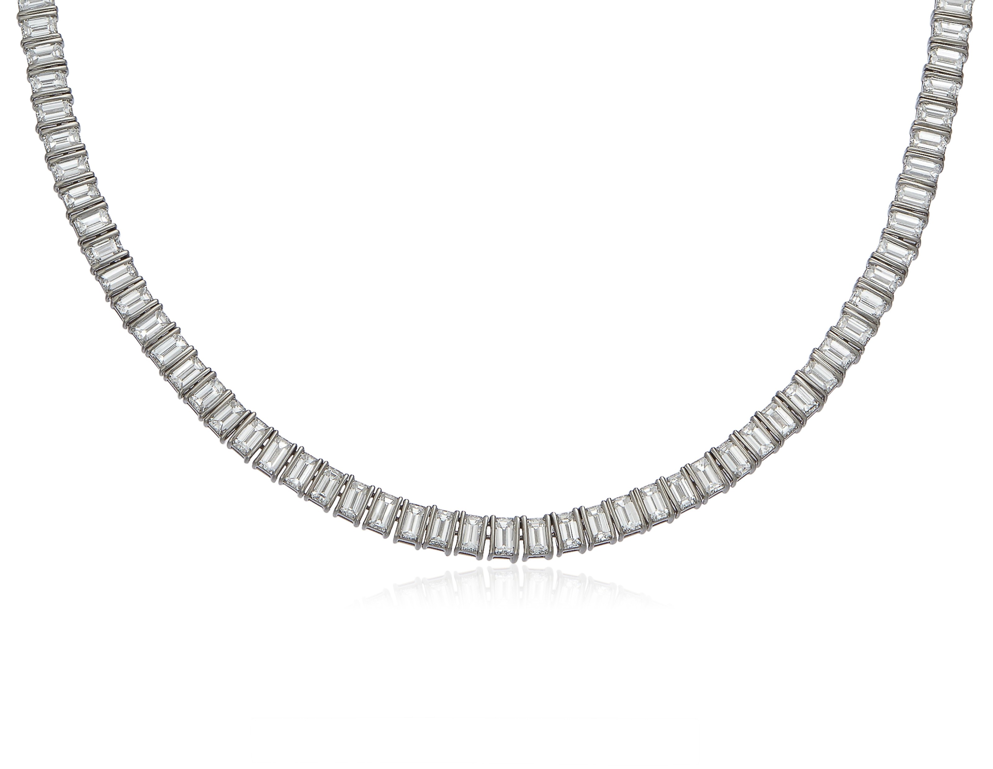 DIAMOND LINE NECKLACE, | Christie’s