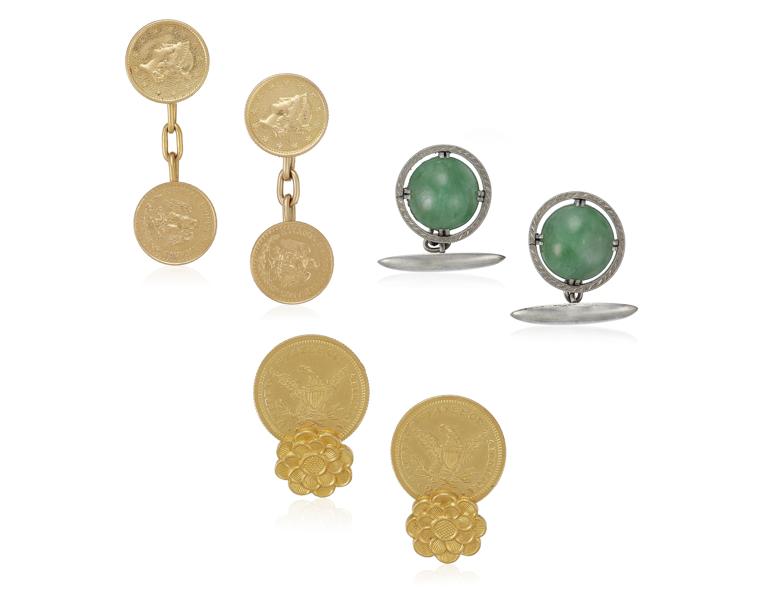 GROUP OF GOLD CUFFLINKS, | Christie’s