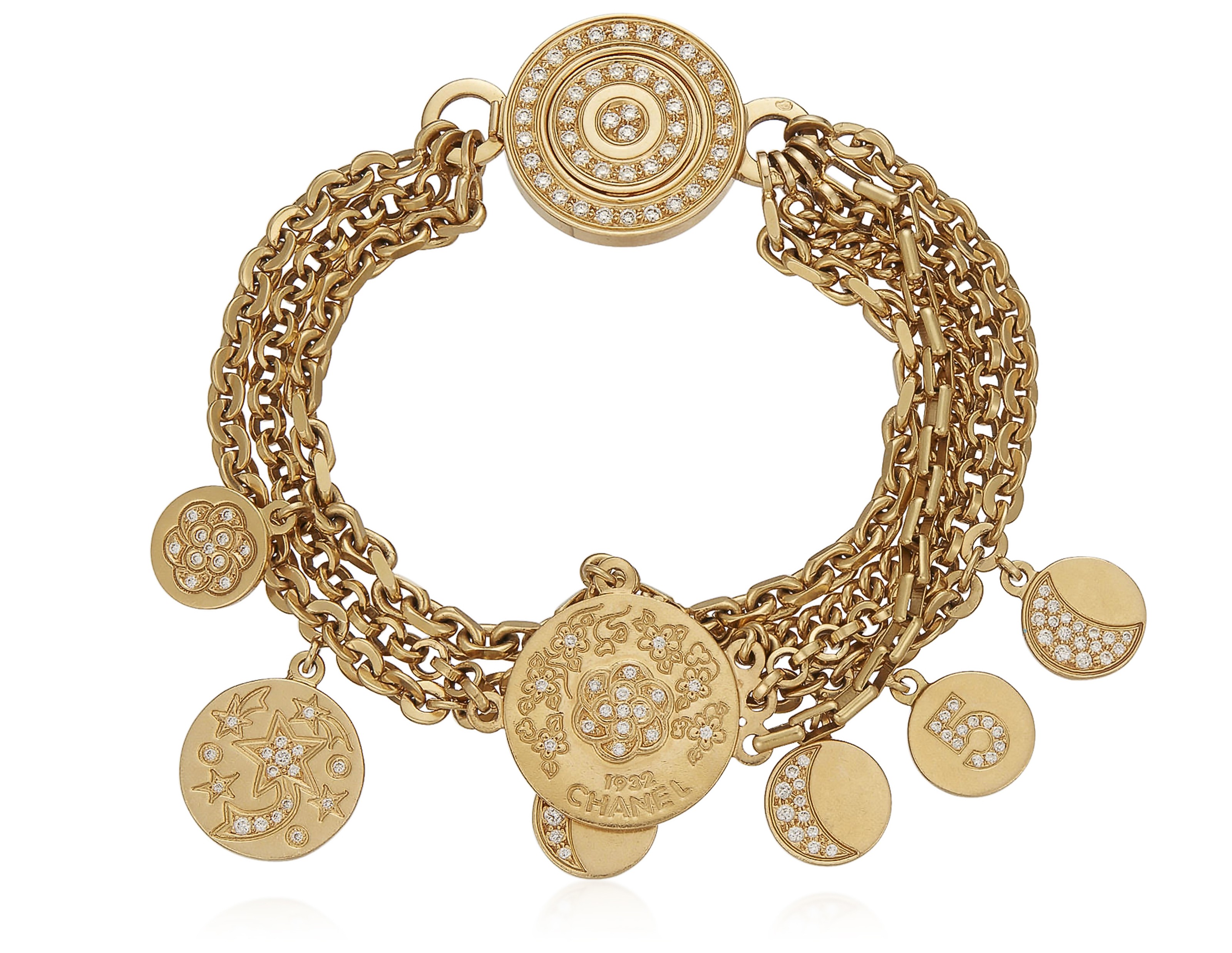 CHANEL DIAMOND CHARM BRACELET, | Christie’s