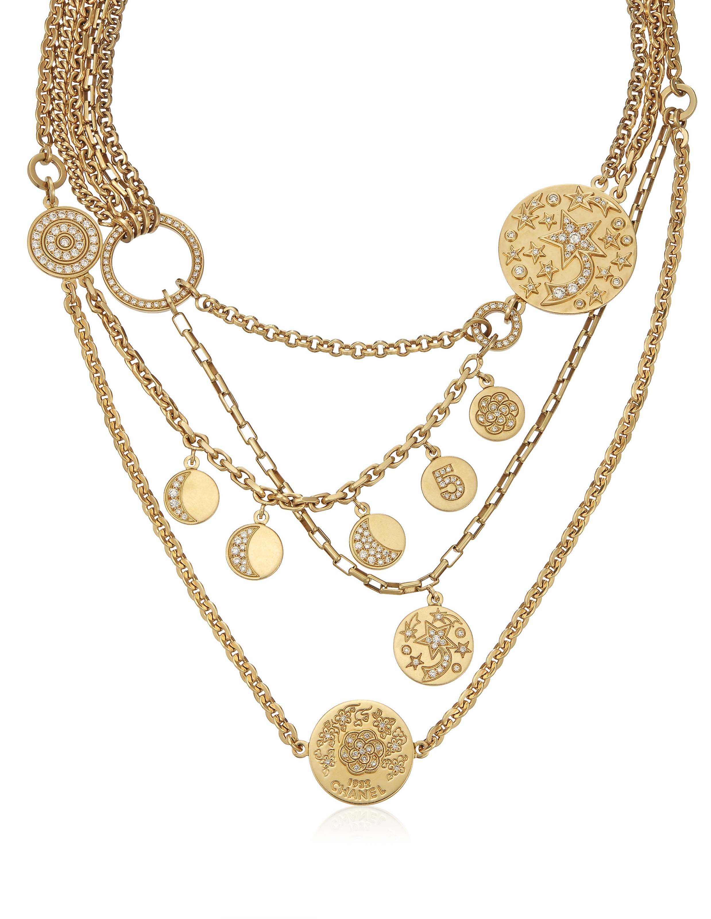 CHANEL DIAMOND AND GOLD NECKLACE, | Christie’s