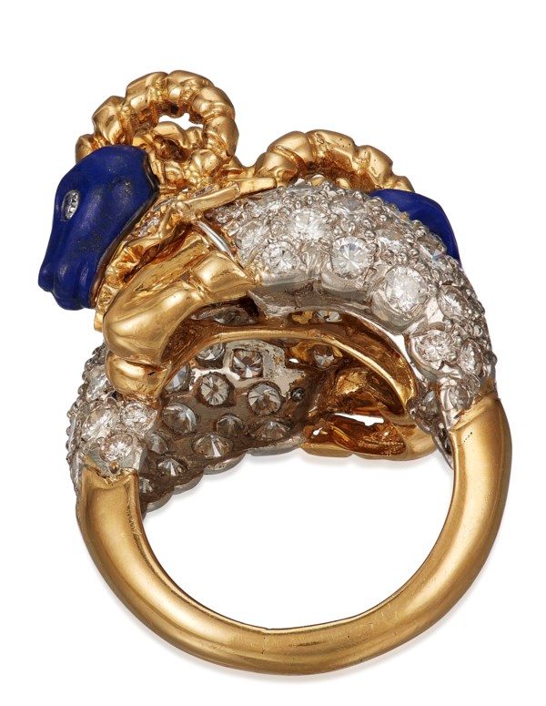 TIFFANY & CO. DONALD CLAFLIN RAM RING, | Christie’s