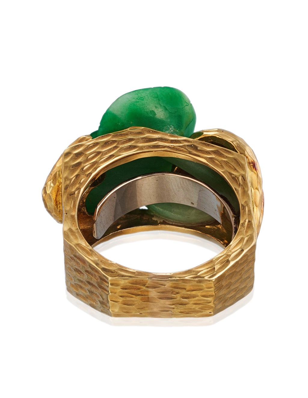 DAVID WEBB JADE AND GOLD RING, | Christie’s