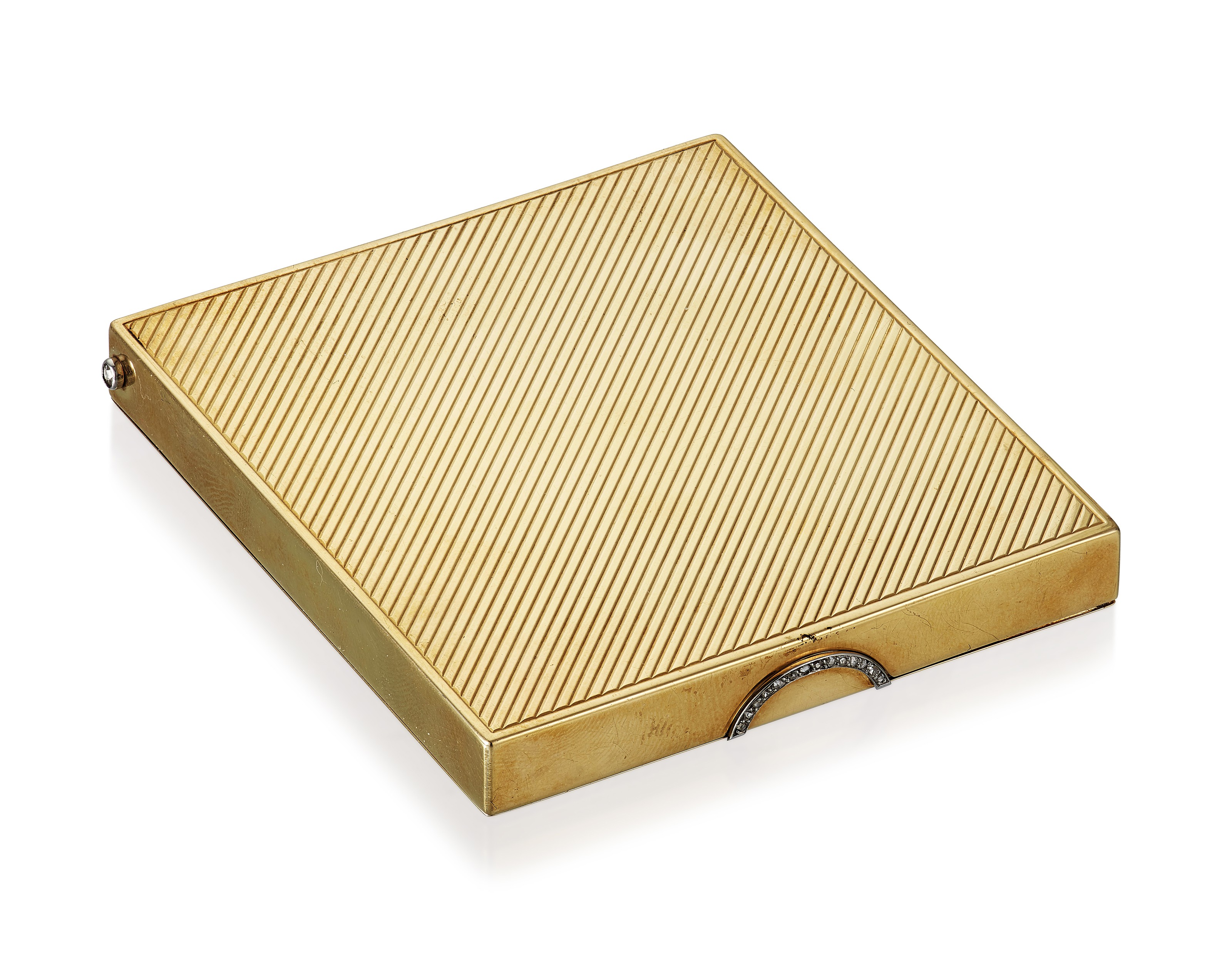 CARTIER GOLD AND DIAMOND CASE, | Christie’s