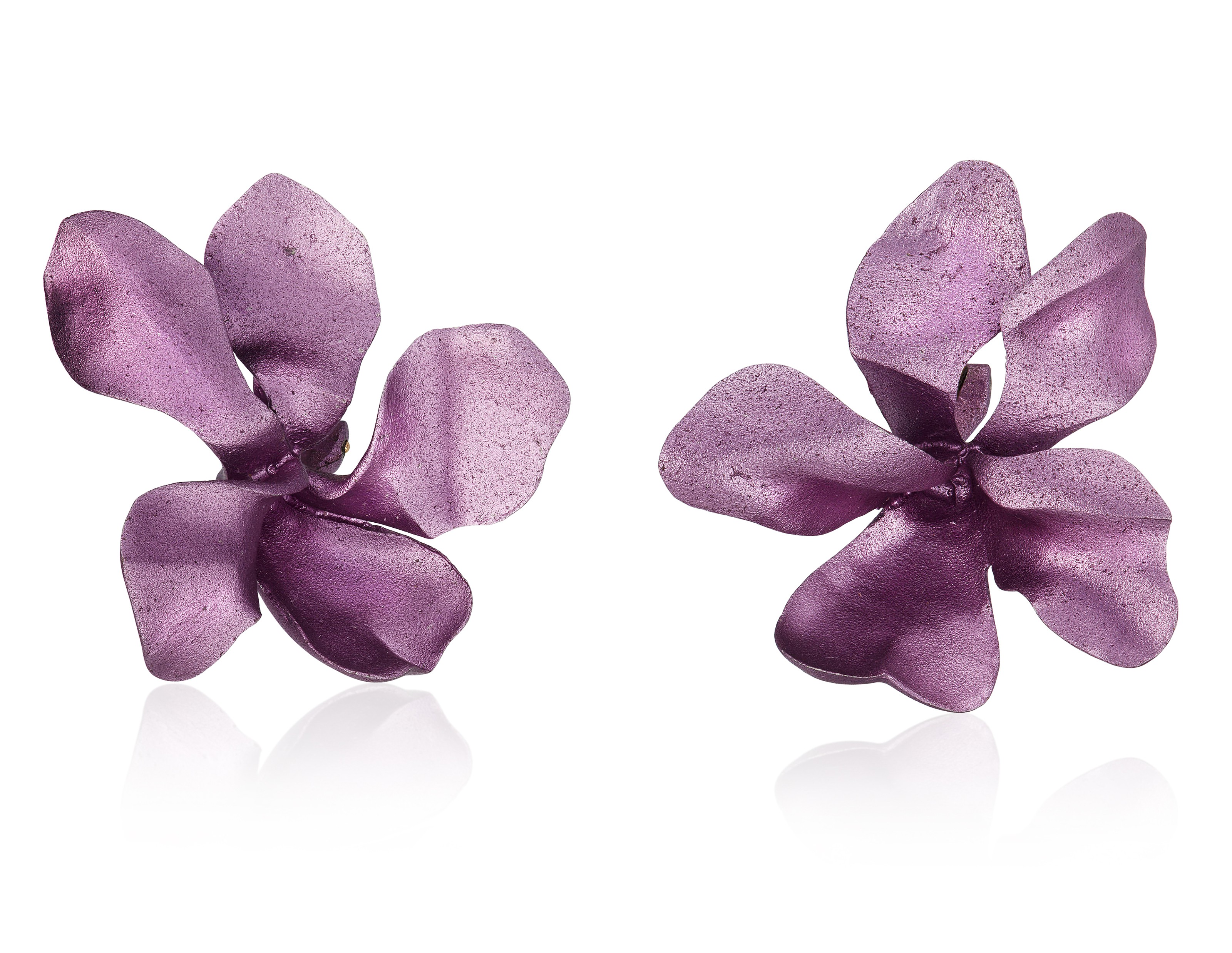 JAR ALUMINUM 'VIOLET' EARRINGS, | Christie’s