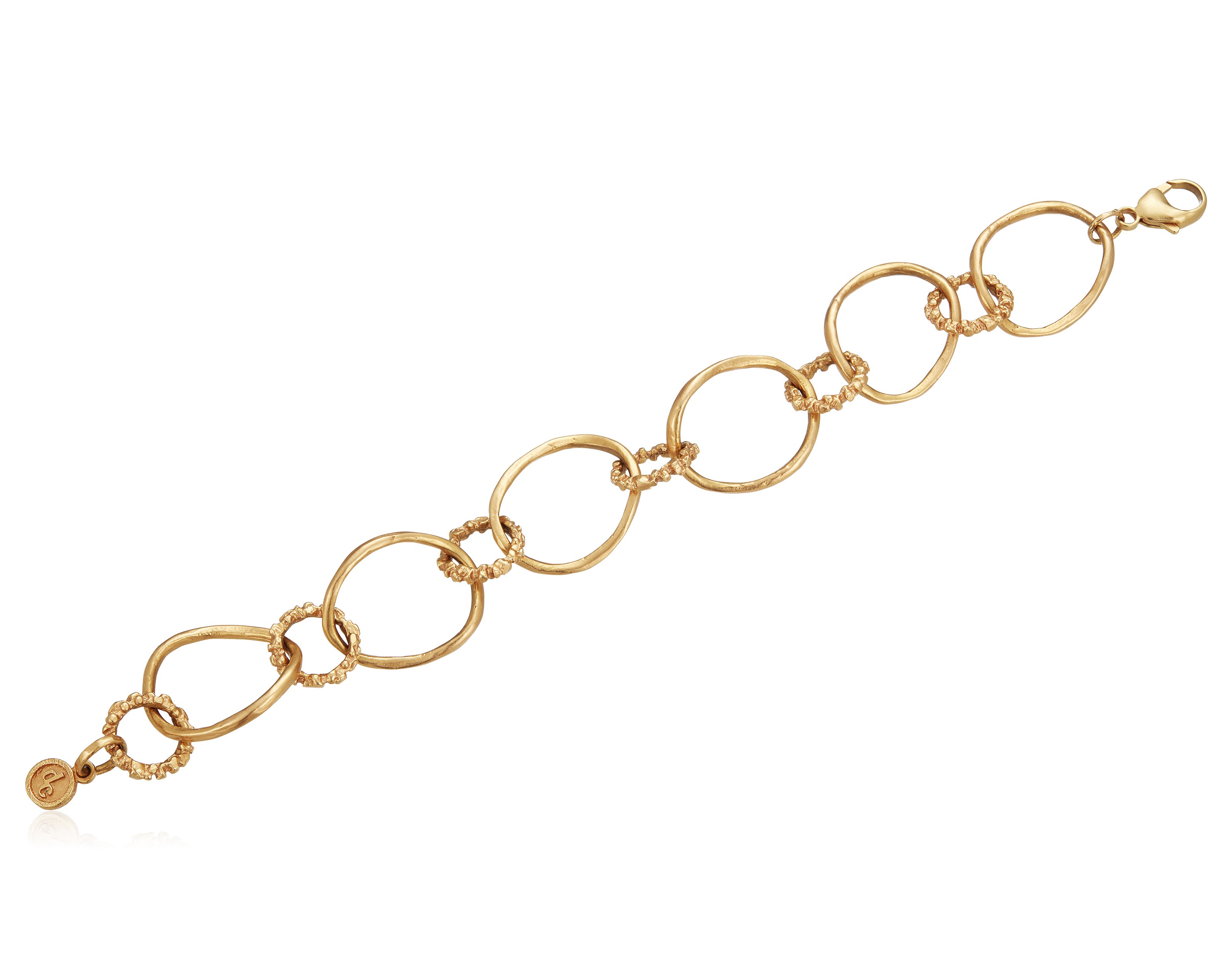 DOMINIQUE COHEN 'BUDDHA' GOLD LINK BRACELET, | Christie’s