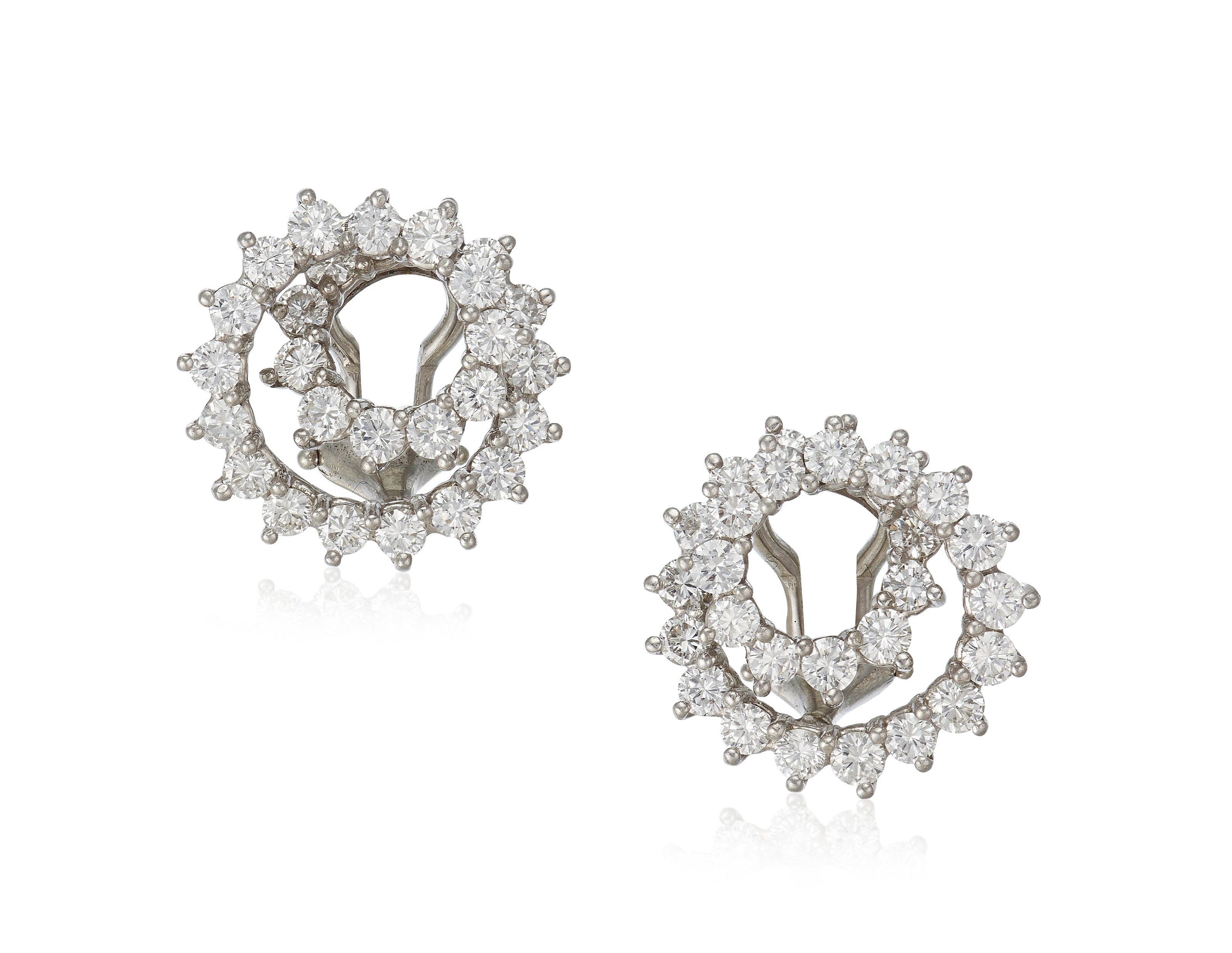 TIFFANY & CO. DIAMOND EARRINGS, | Christie’s