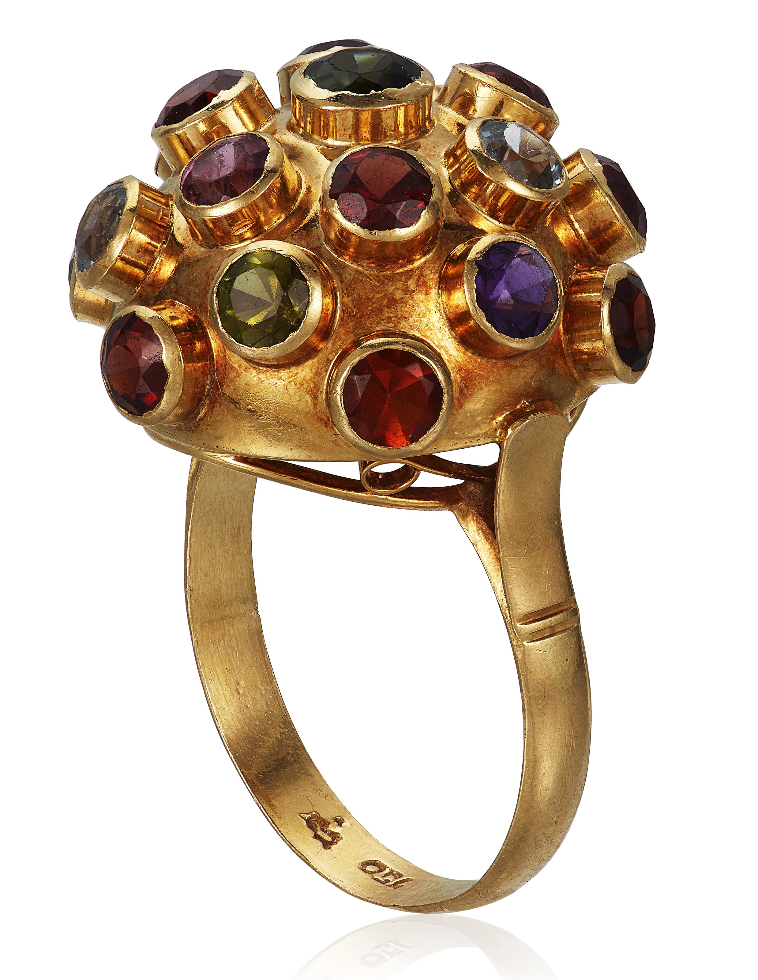 MULTI-GEM AND GOLD RING, | Christie’s
